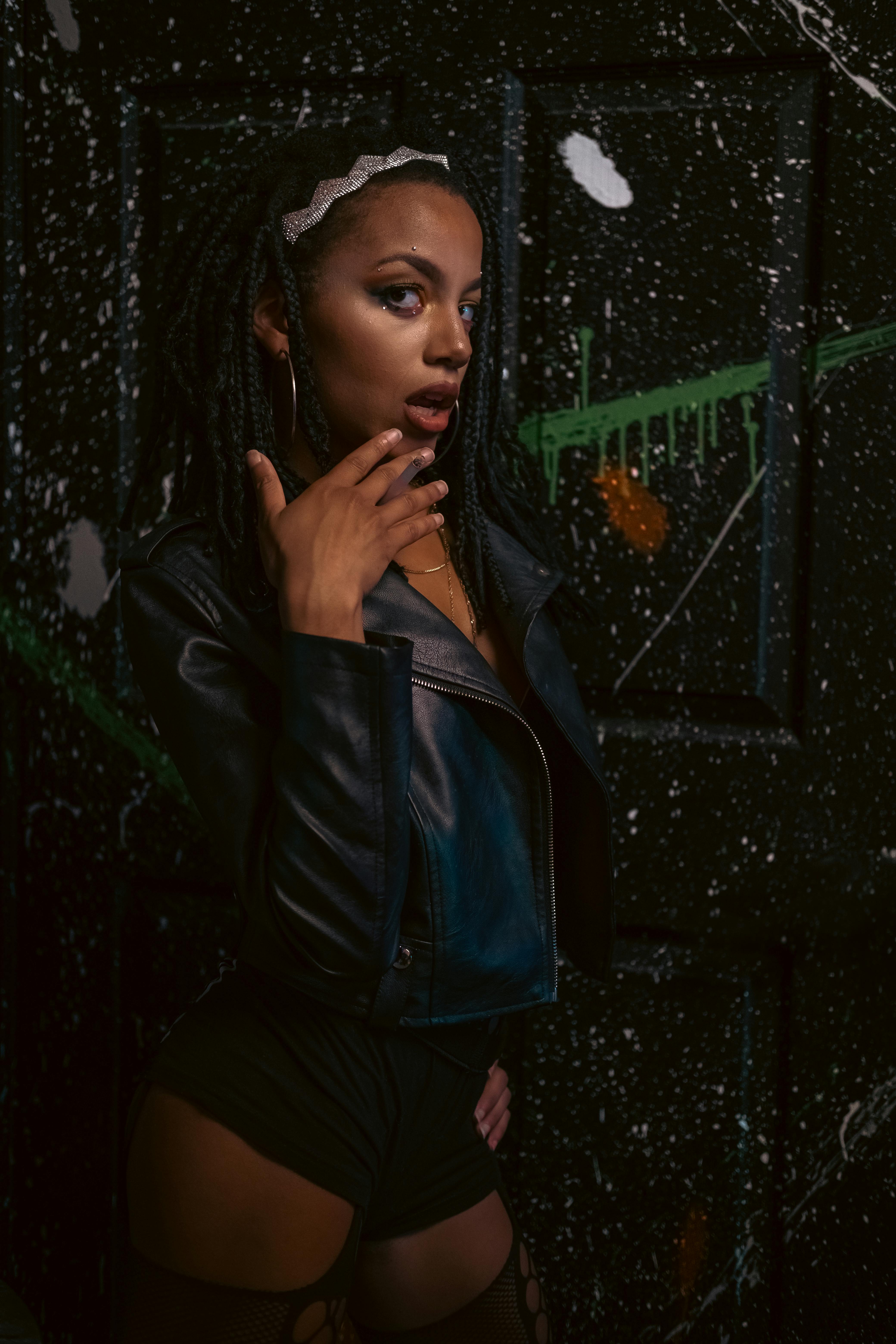 Portrait of Seductive Woman · Free Stock Photo
