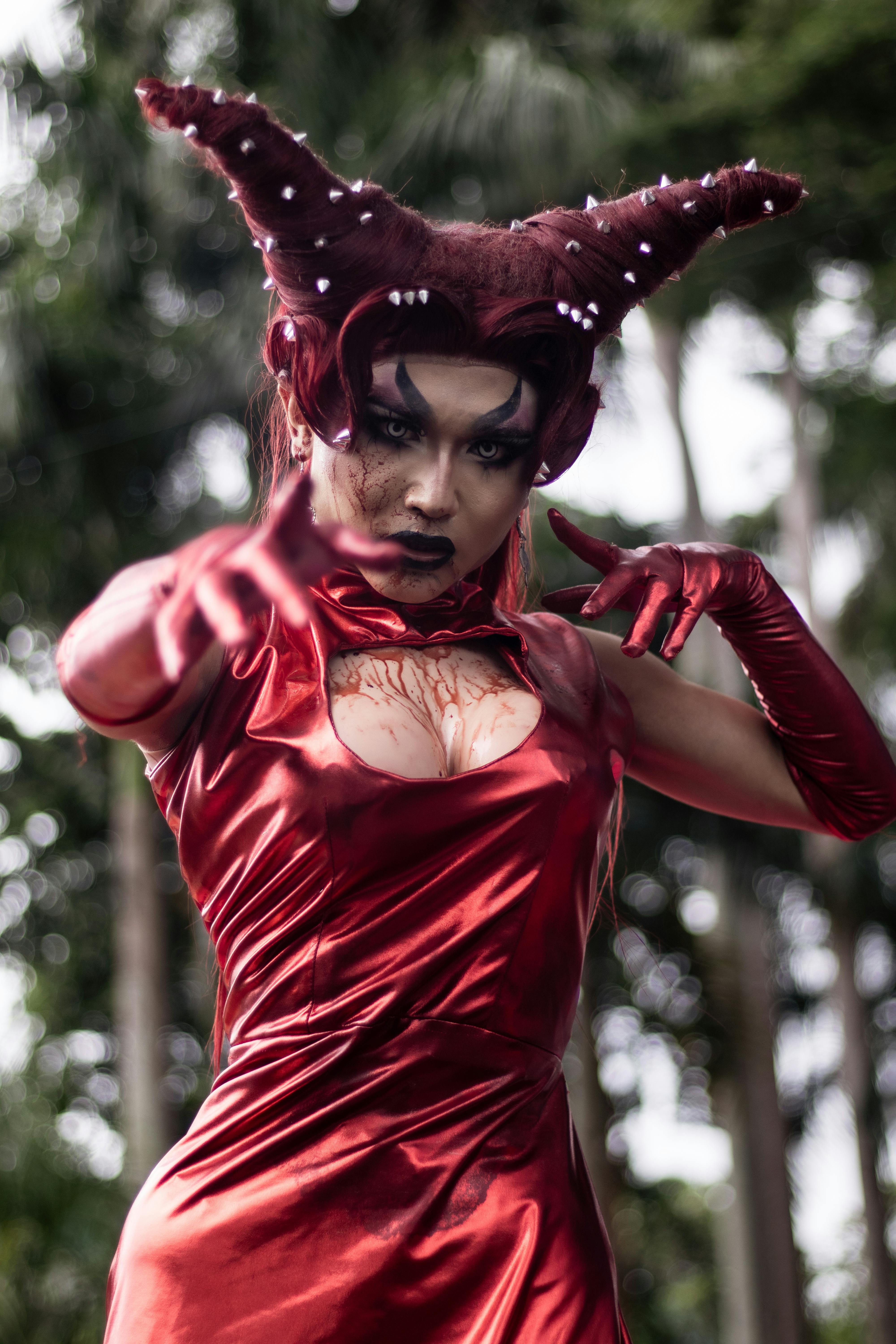 Woman Wearing Witch Cosplay · Free Stock Photo