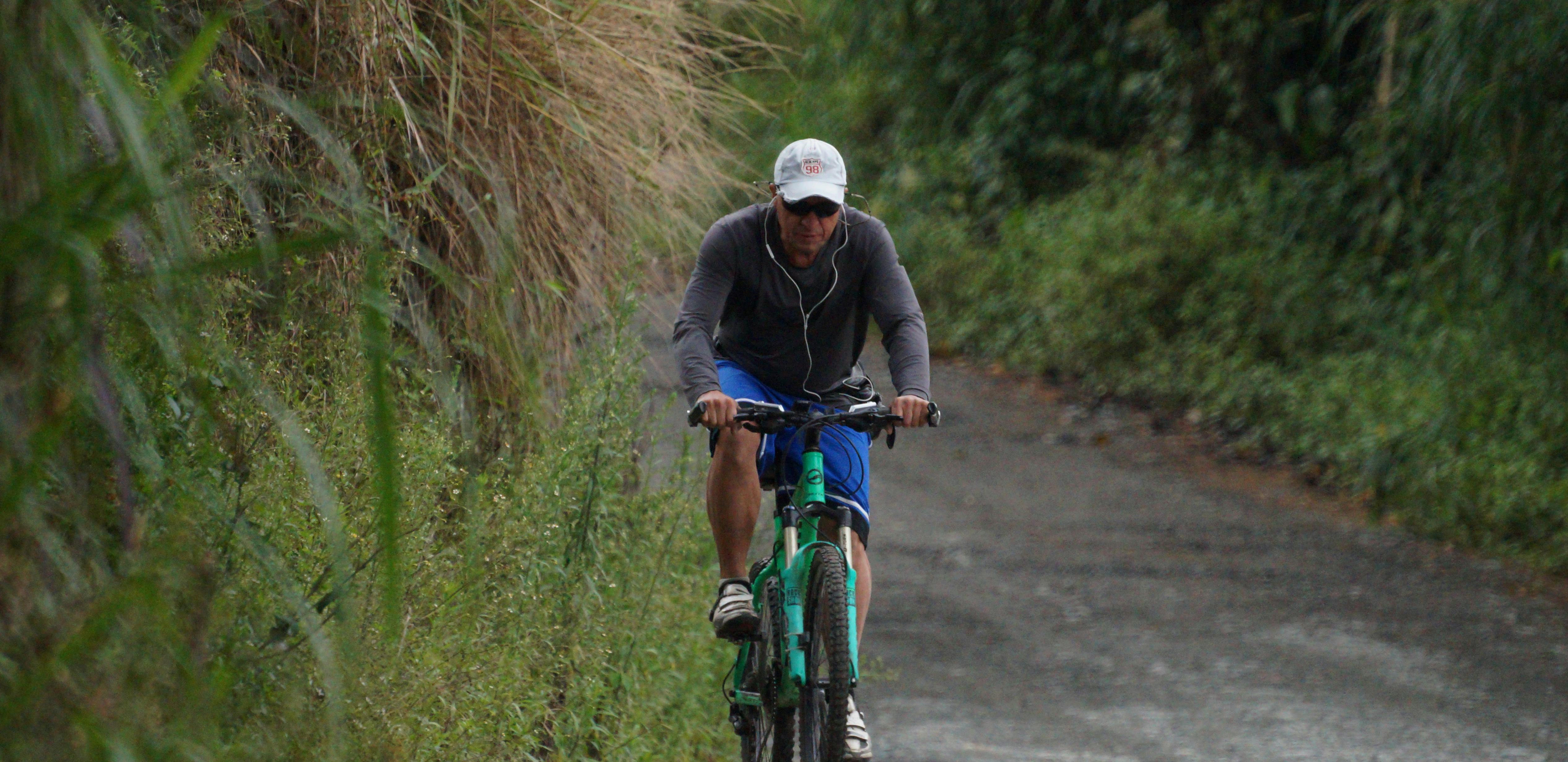 A Man Riding a Bicycle · Free Stock Photo