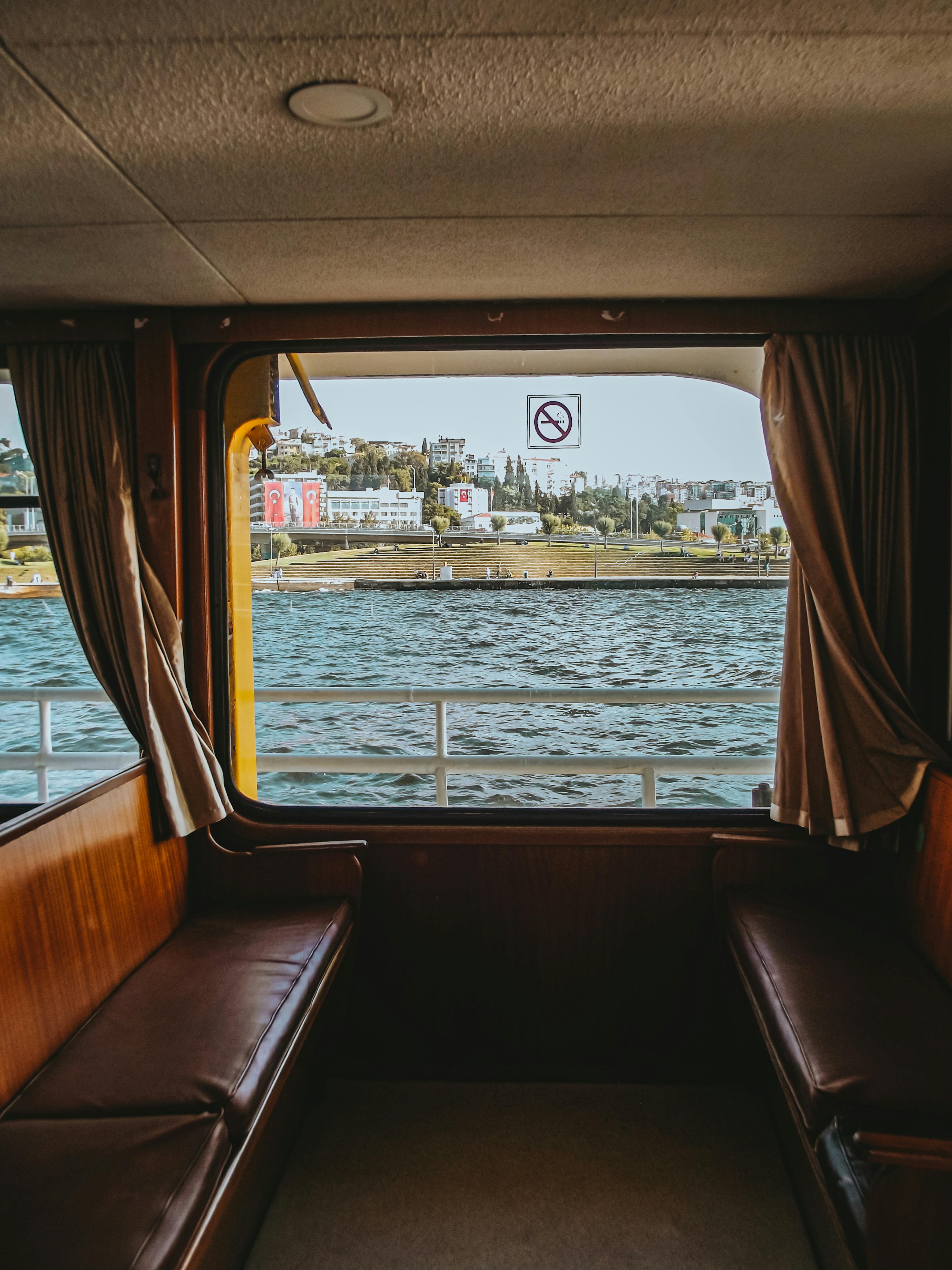 Railing on Vessel Board · Free Stock Photo