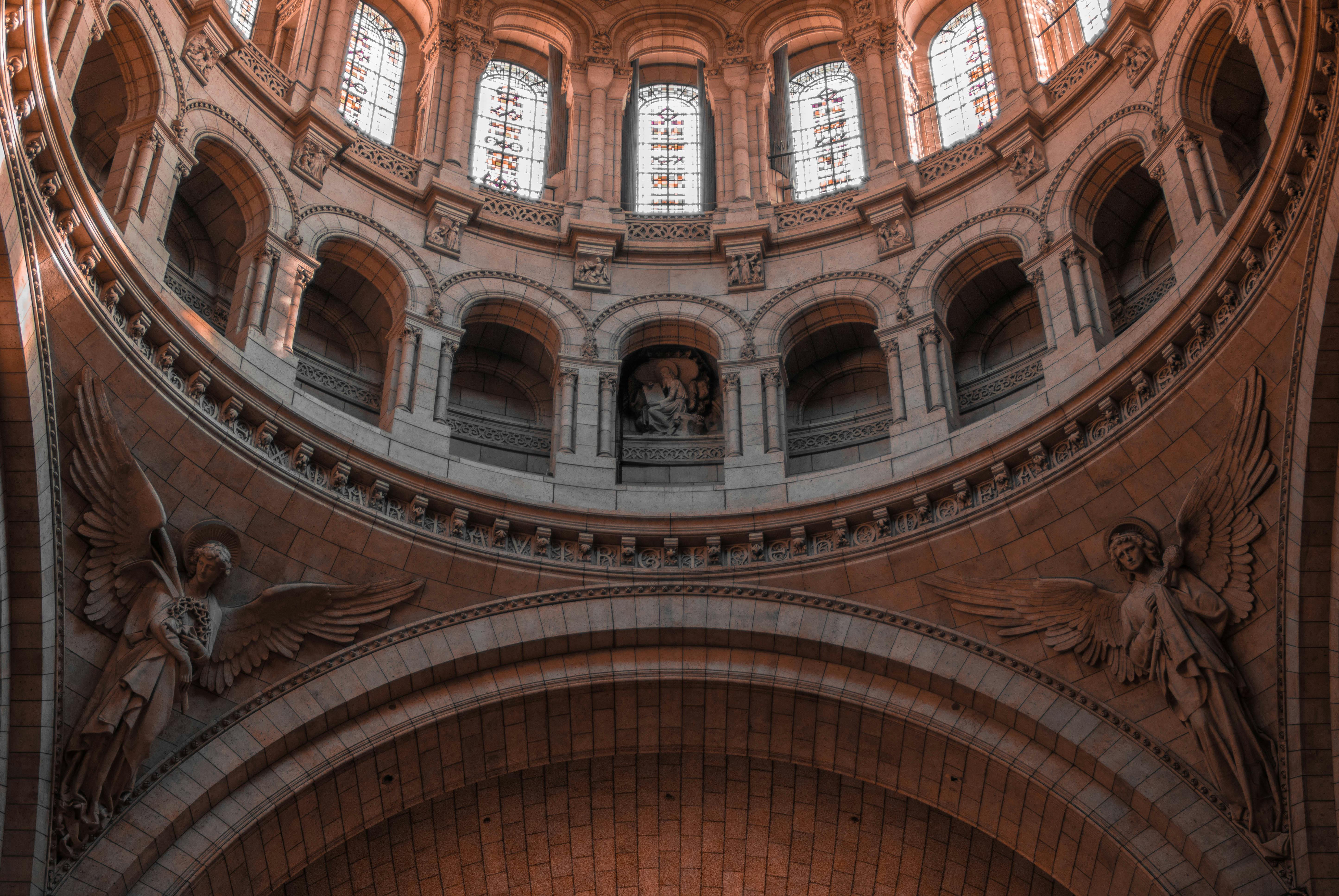 Cathedral with Arched Windows · Free Stock Photo