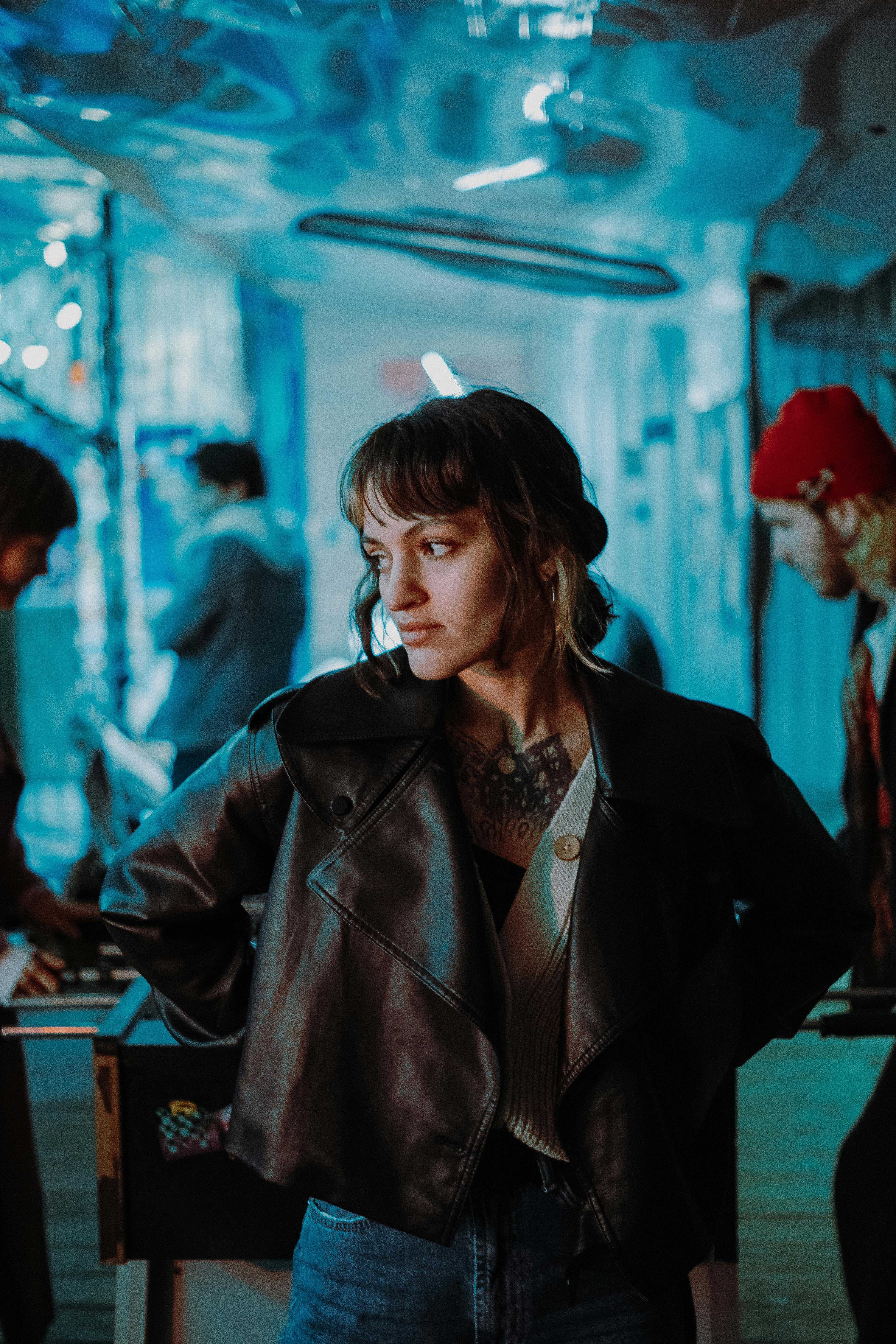 Portrait of a Leather Jacket · Free Stock Photo