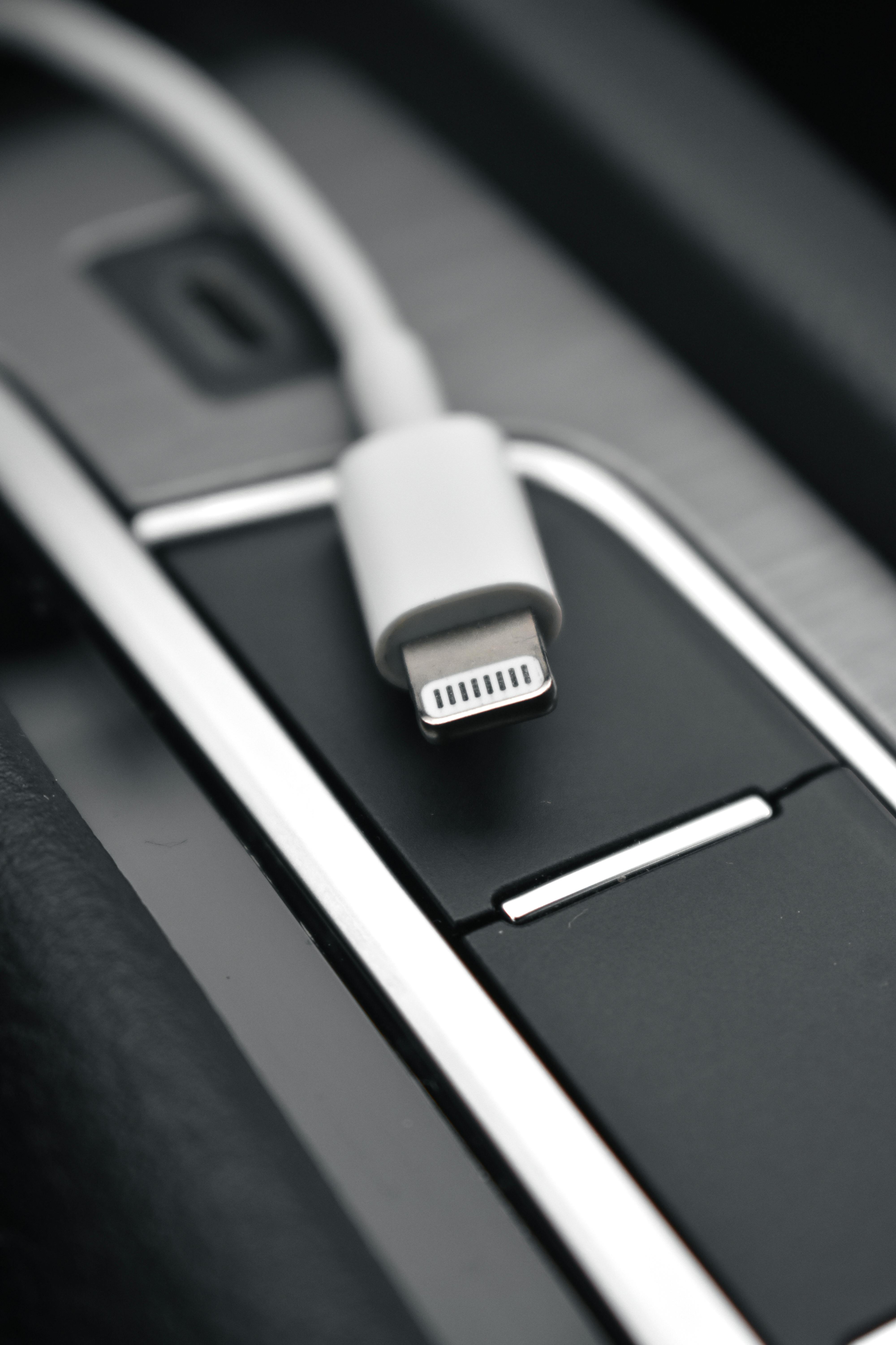 Close-Up Photo of White Usb Cable · Free Stock Photo