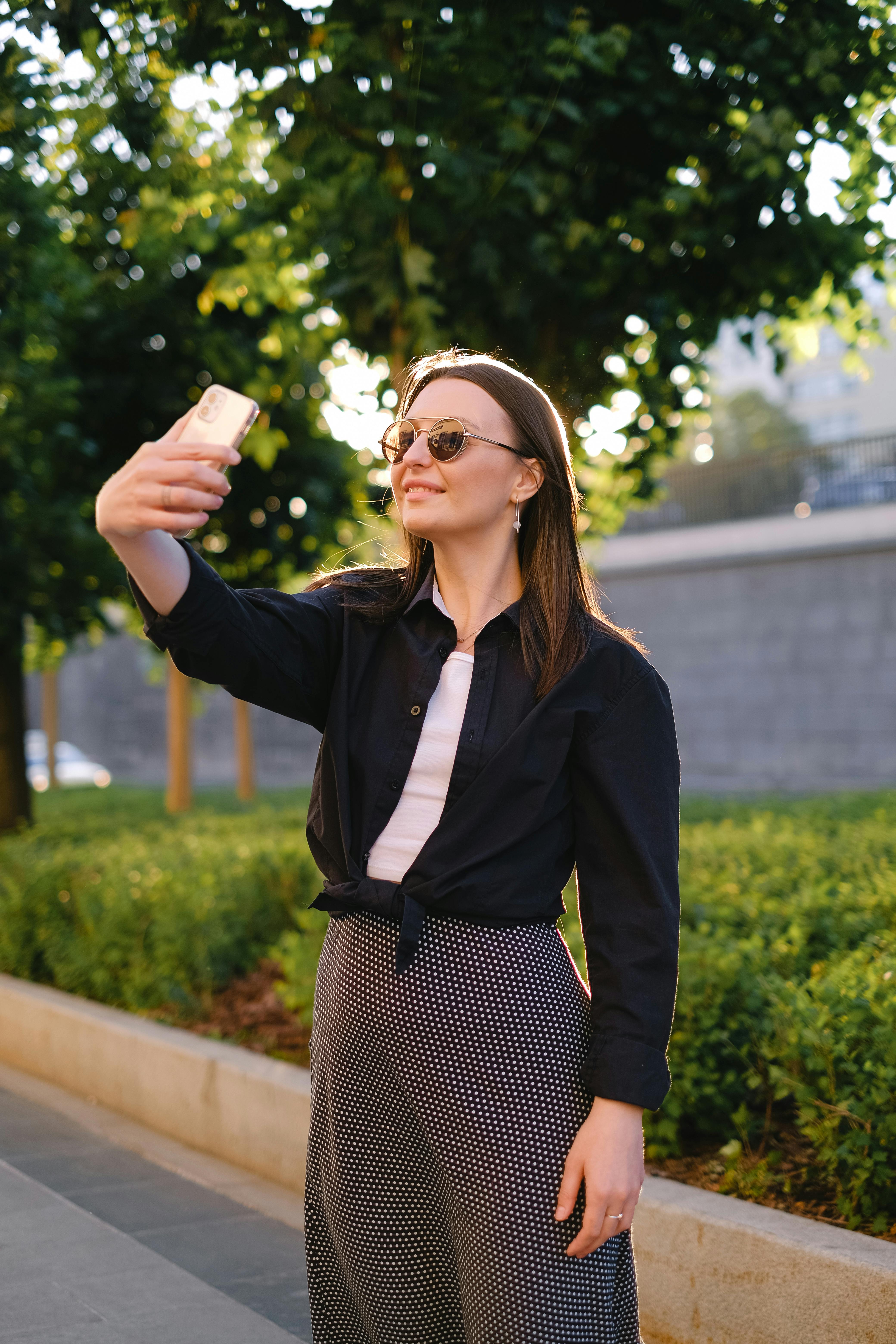 Woman Taking a Selfie · Free Stock Photo