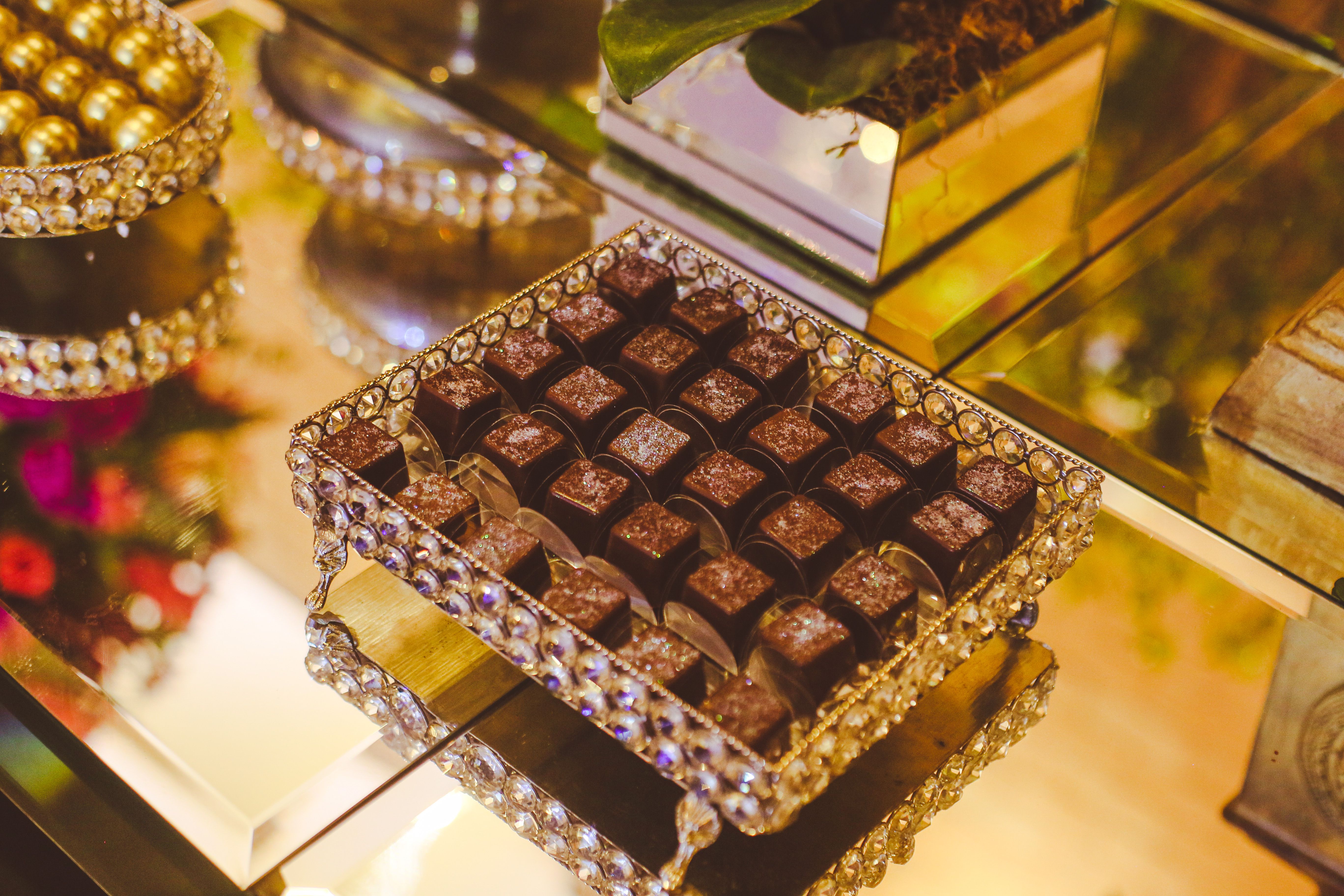 Box of Chocolate Pralines · Free Stock Photo