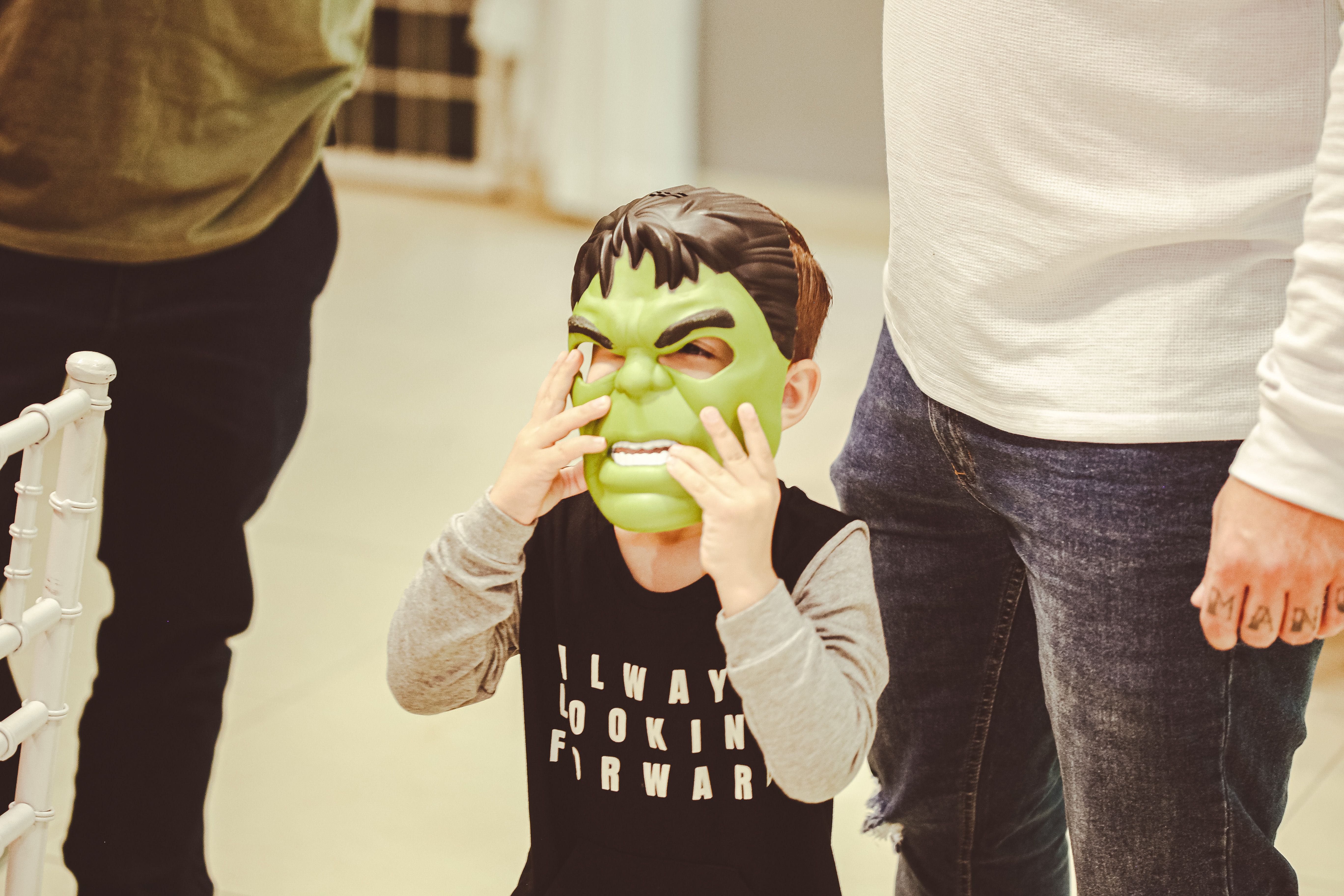 A Child Wearing Superhero Mask · Free Stock Photo