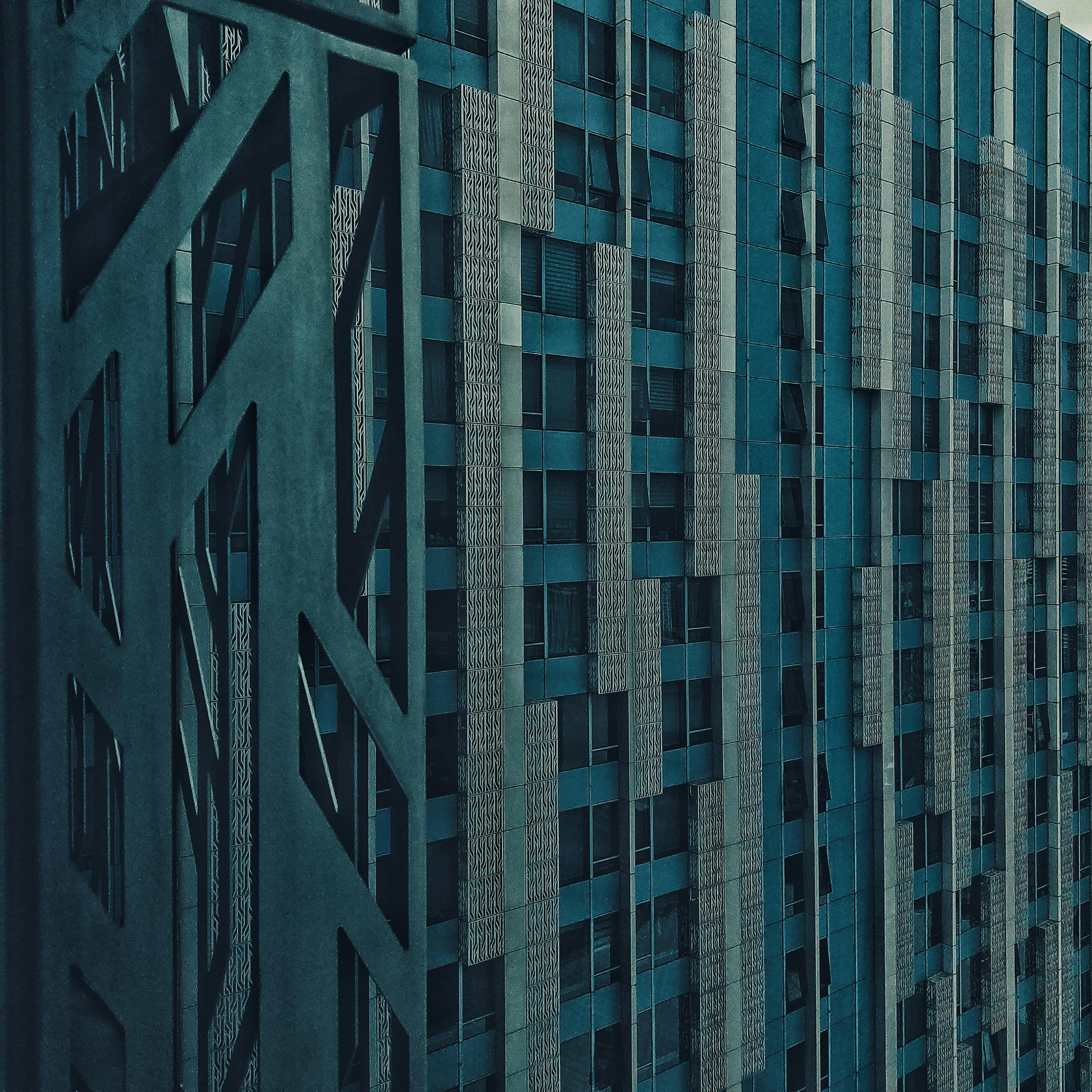 Windows on Building Wall · Free Stock Photo