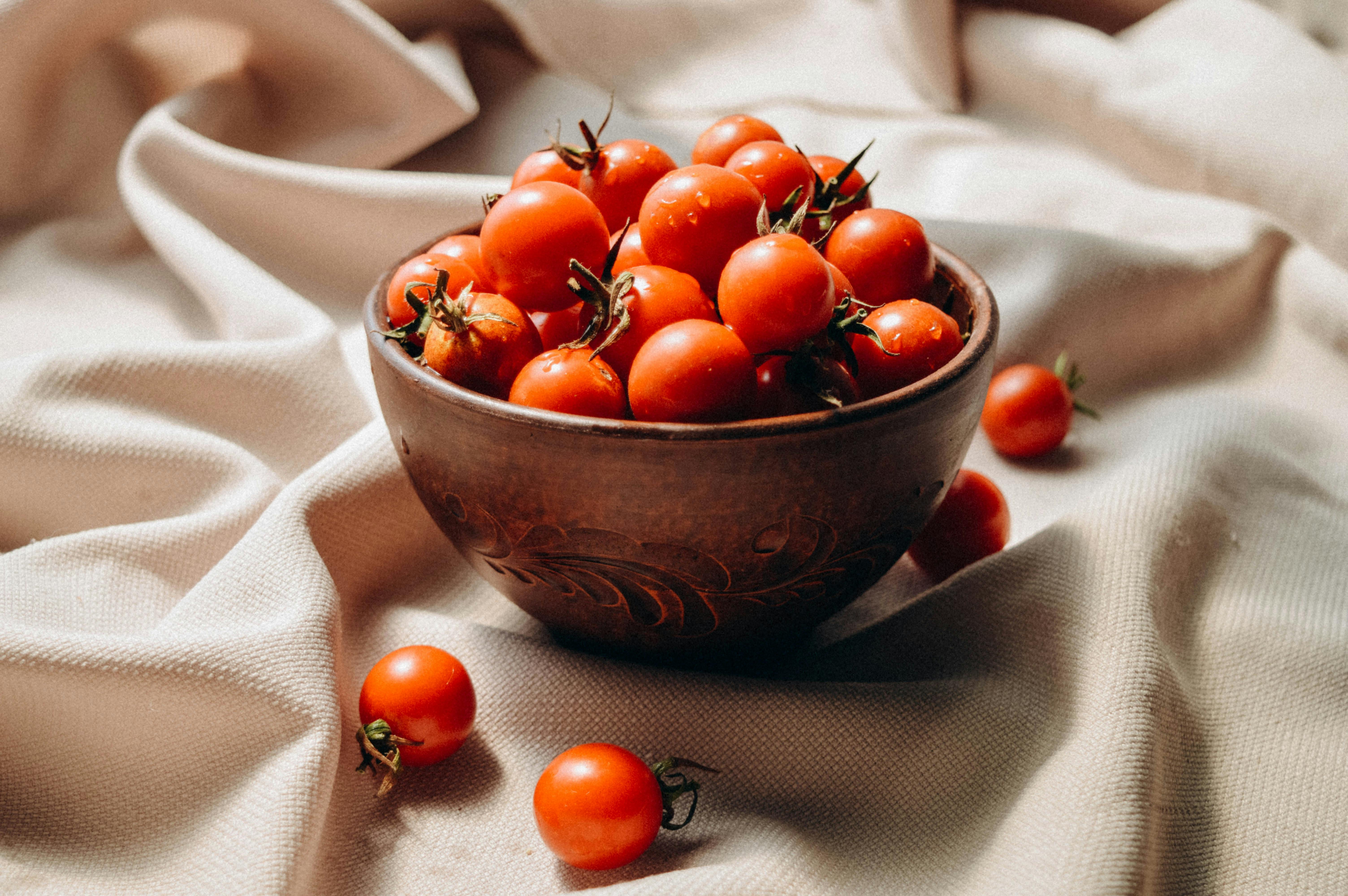 Cherry Tomatoes on the Bowl · Free Stock Photo