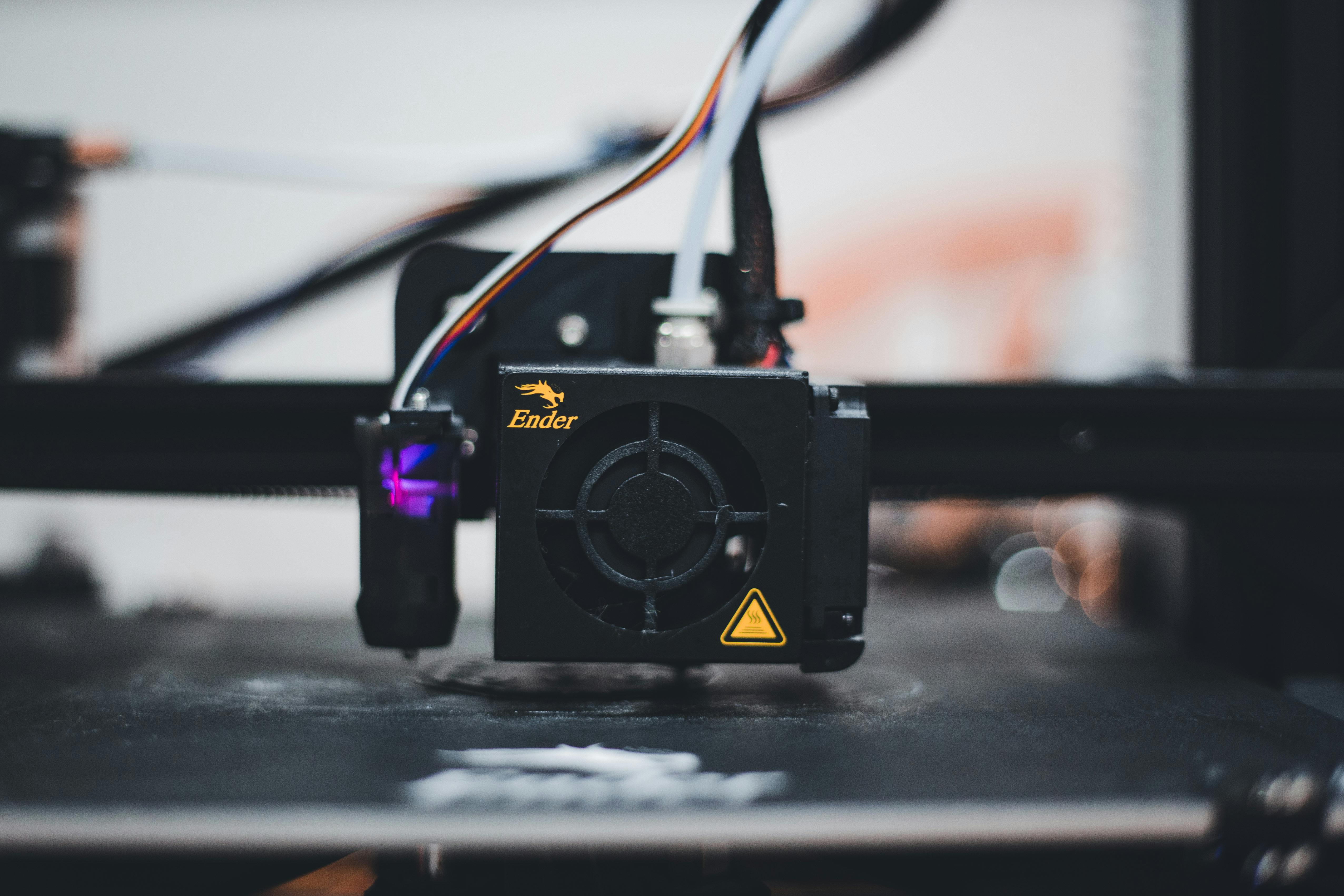 Close Up Photo of a 3D Printer · Free Stock Photo