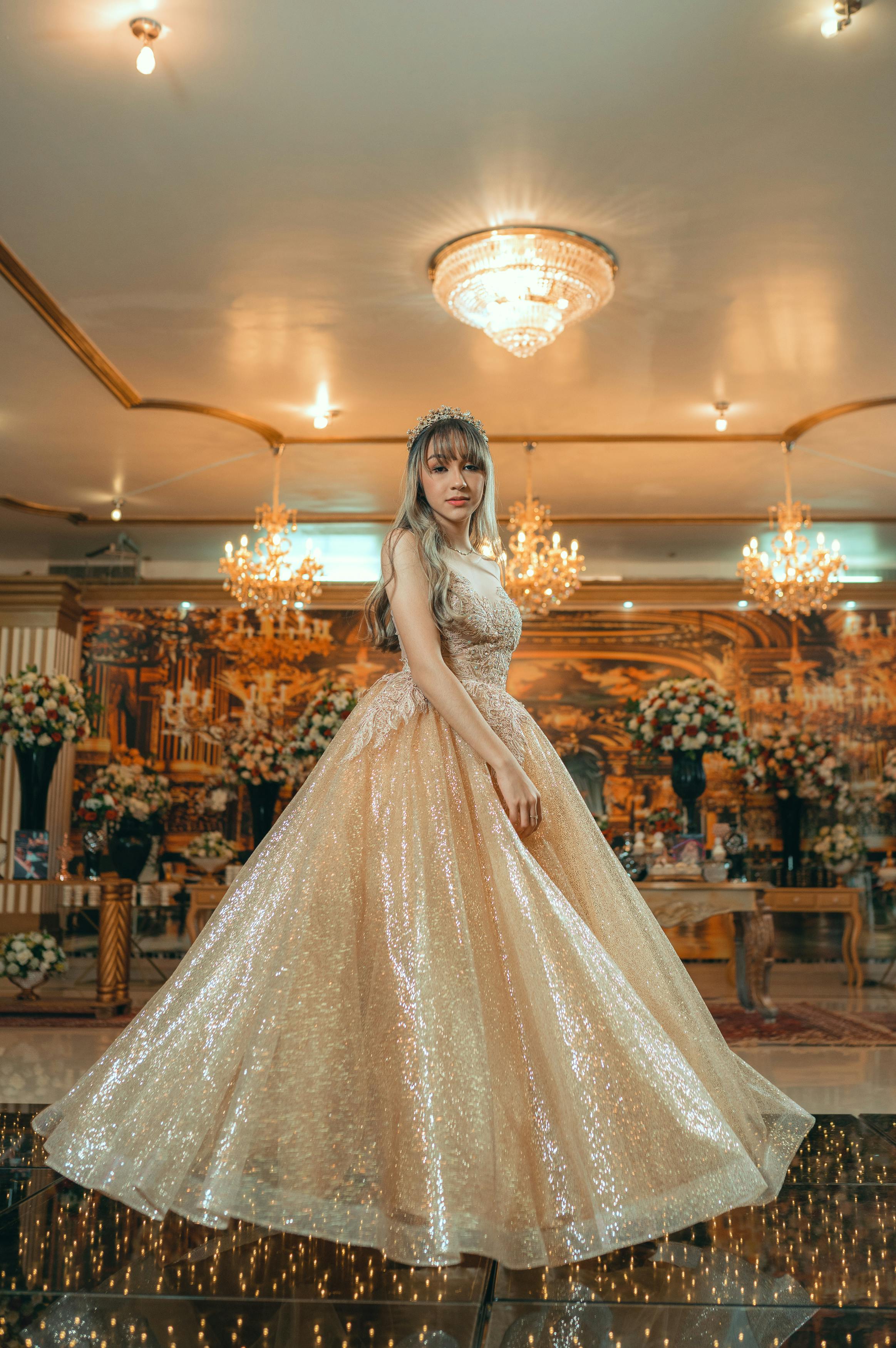 Beautiful Woman Wearing Gown · Free Stock Photo