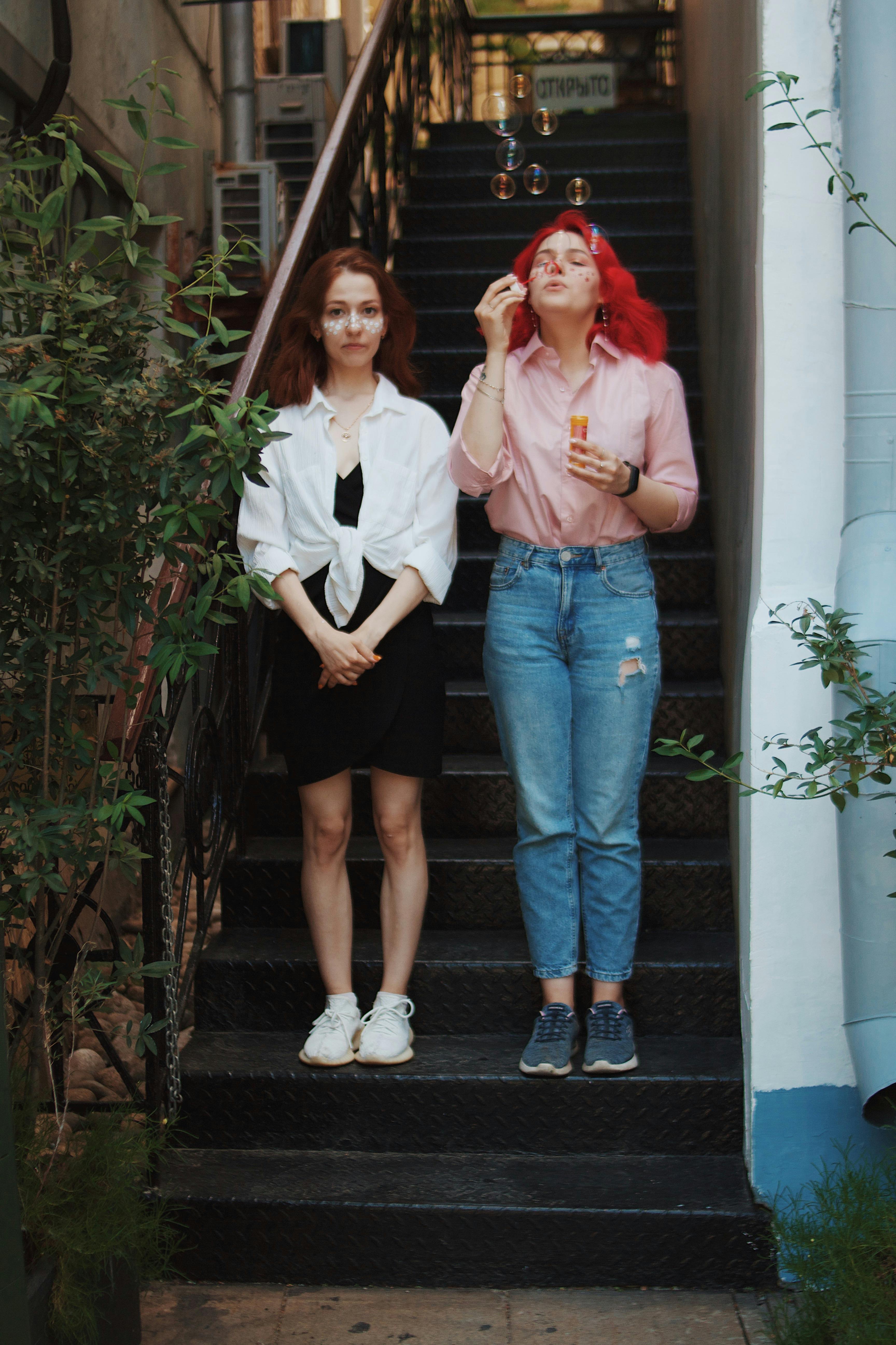 Back View of a Woman Rollerblading · Free Stock Photo