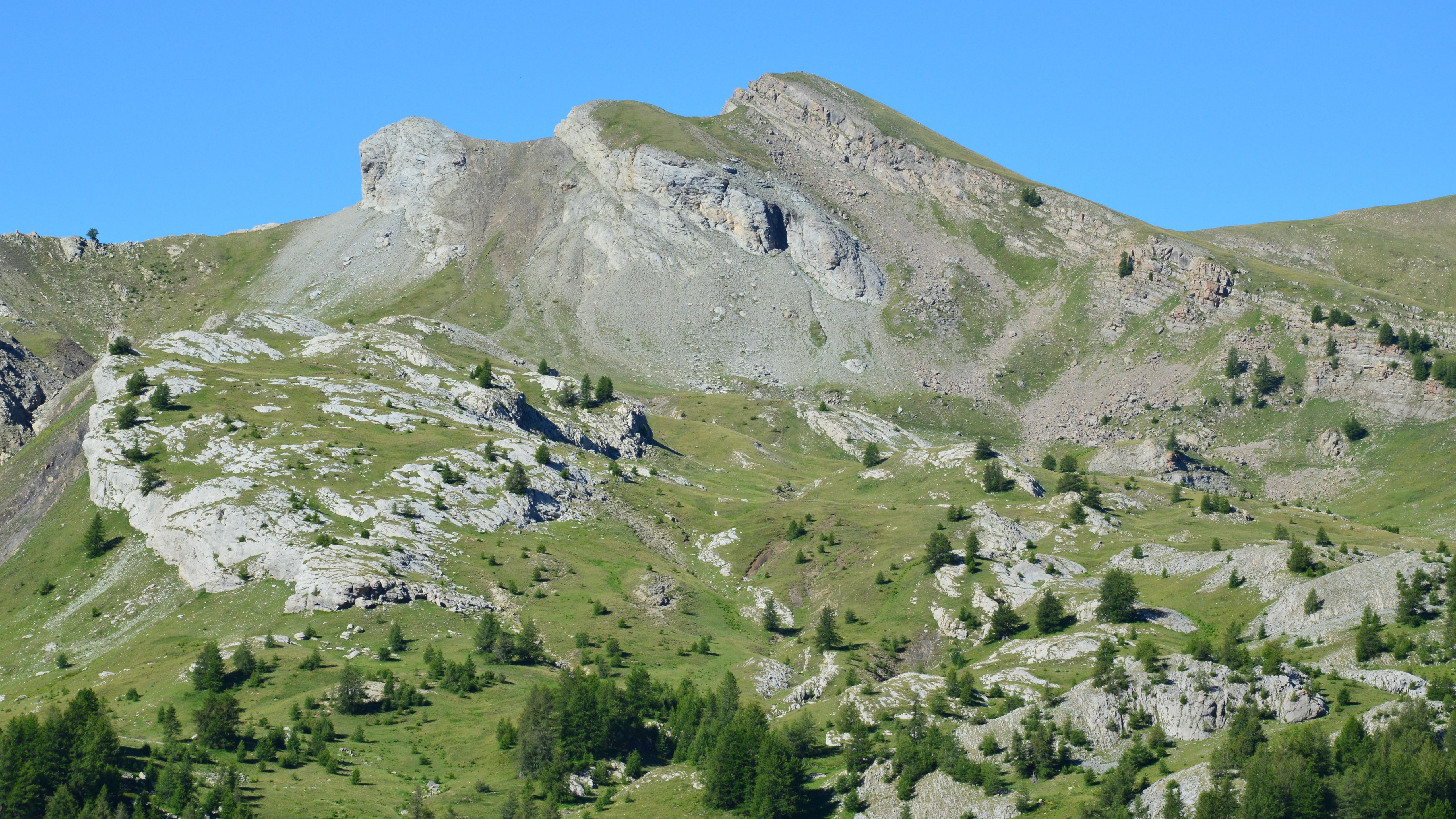 Photo of a Landscape with a Rock Formation · Free Stock Photo