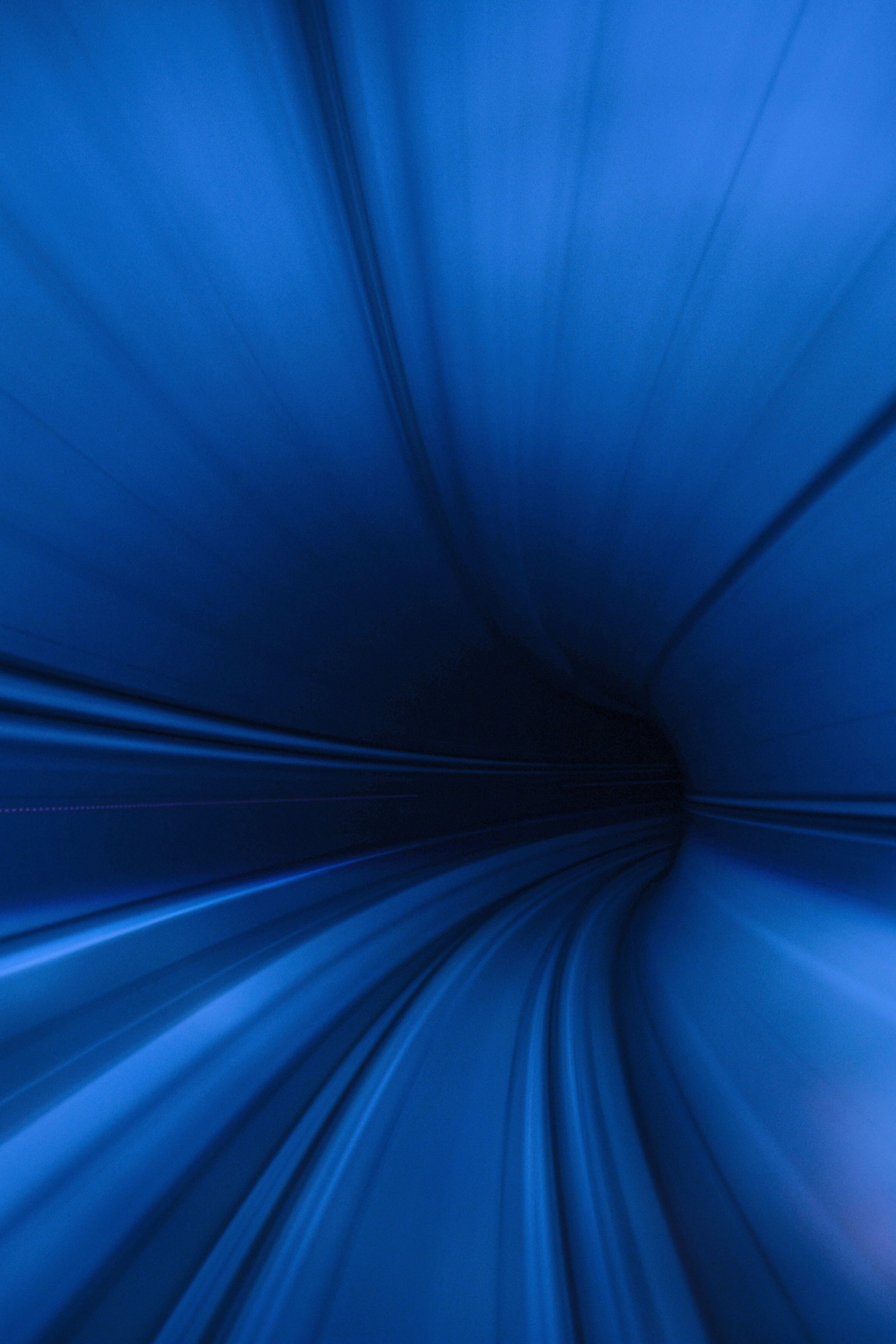 A Blue Tunnel · Free Stock Photo