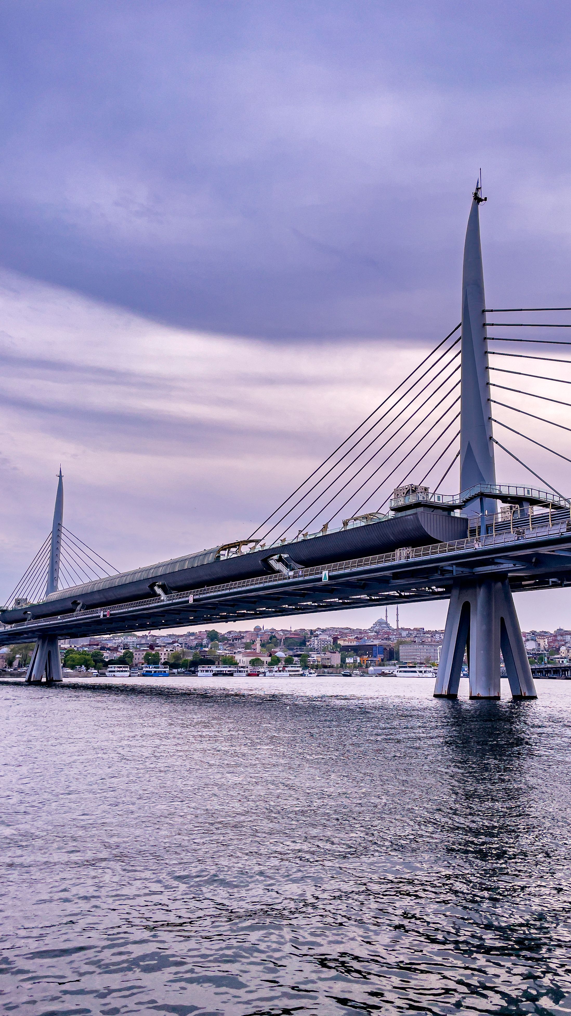 Golden Horn Bridge in Istanbul, Turkey · Free Stock Photo