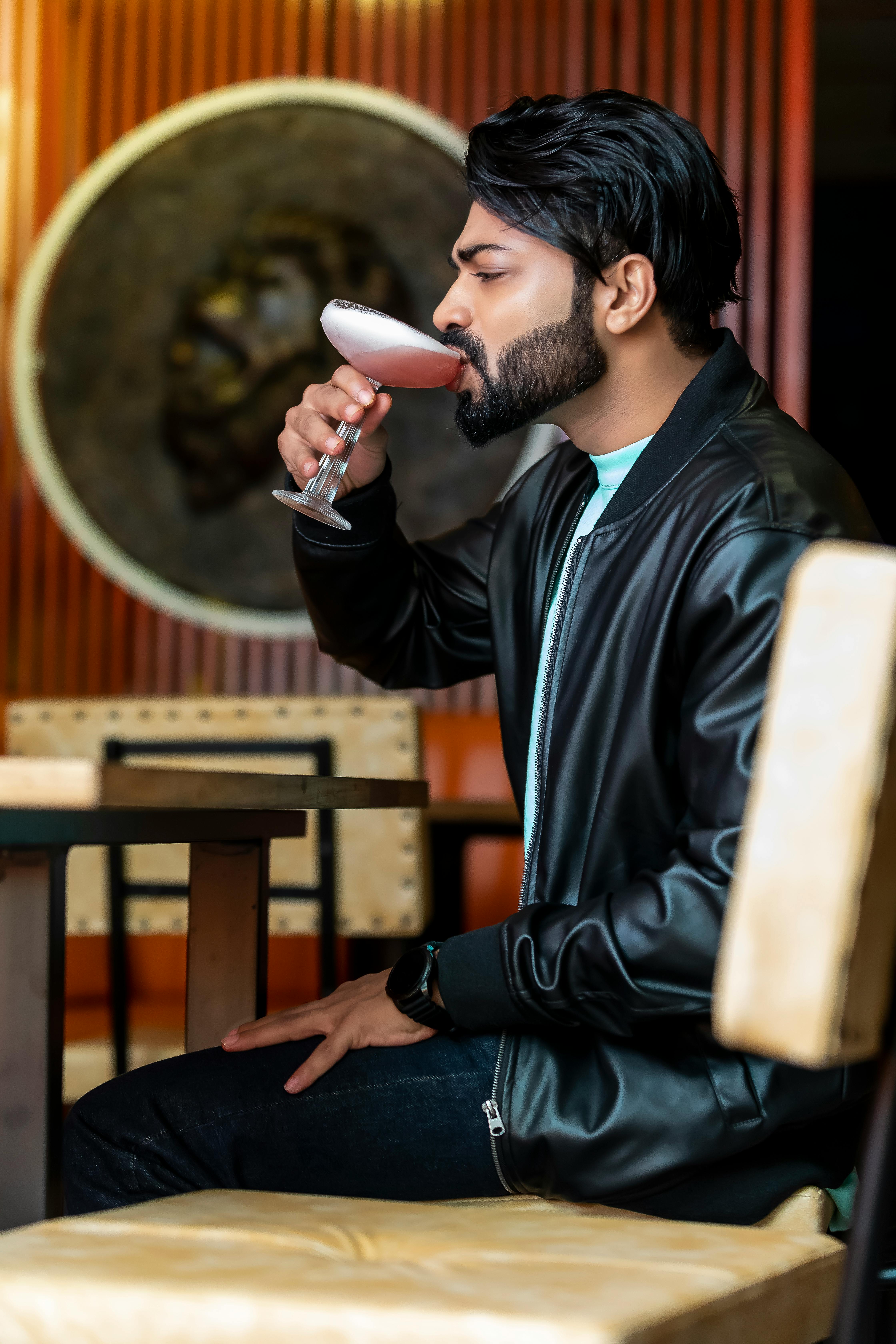 Sad Handsome Man Drinking Alcohol · Free Stock Photo