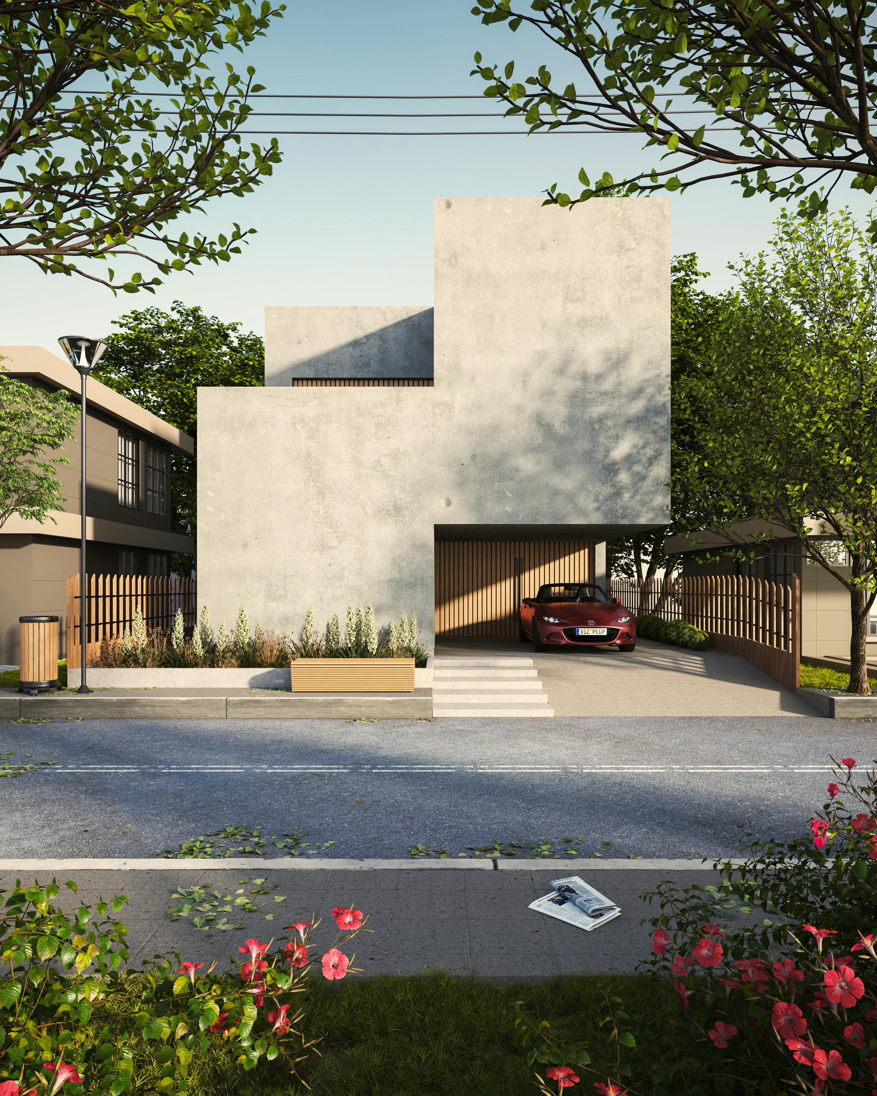 Concrete House · Free Stock Photo