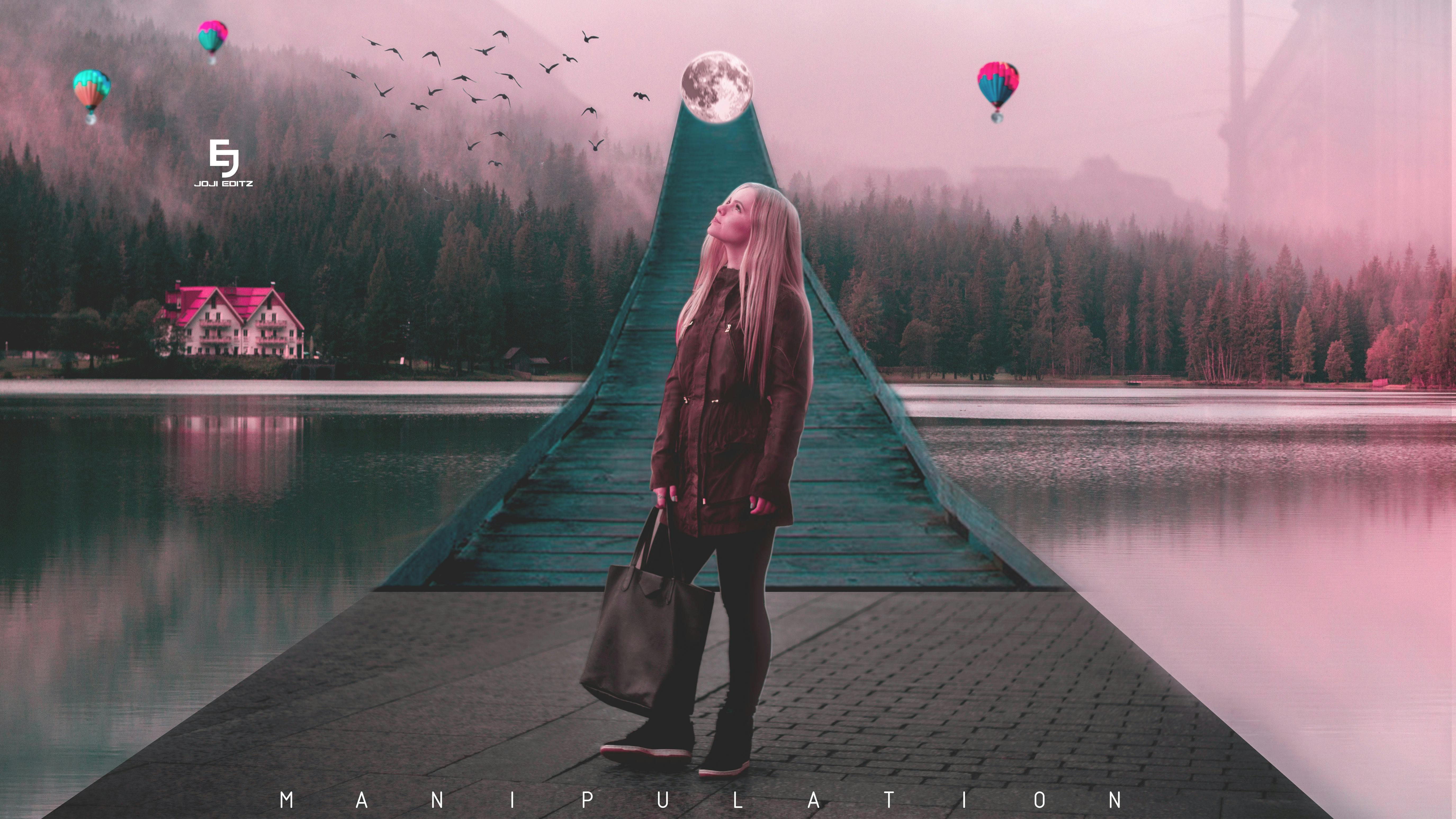 Free stock photo of forest, manipulation, tree