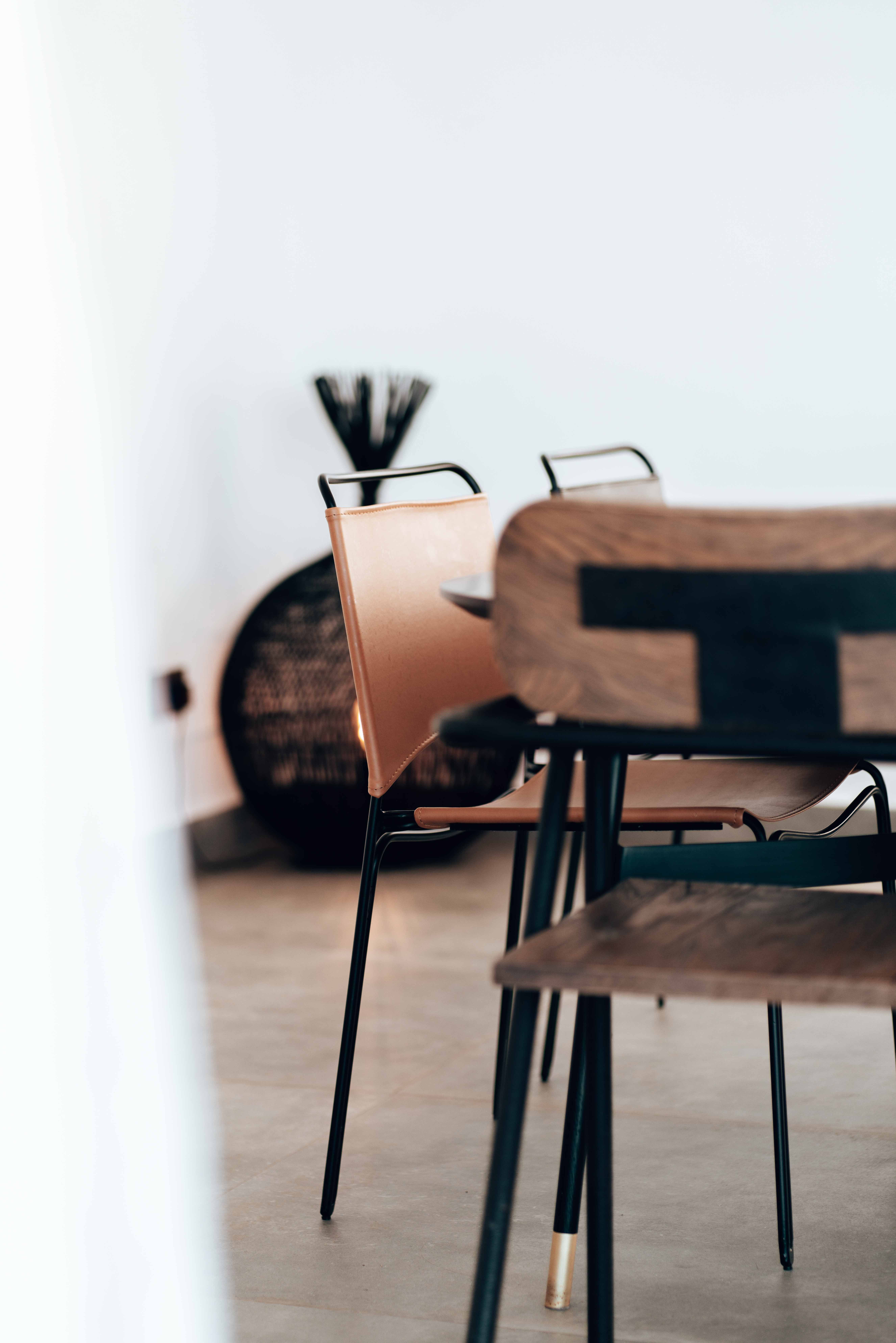 Wooden Chairs Around a Table · Free Stock Photo