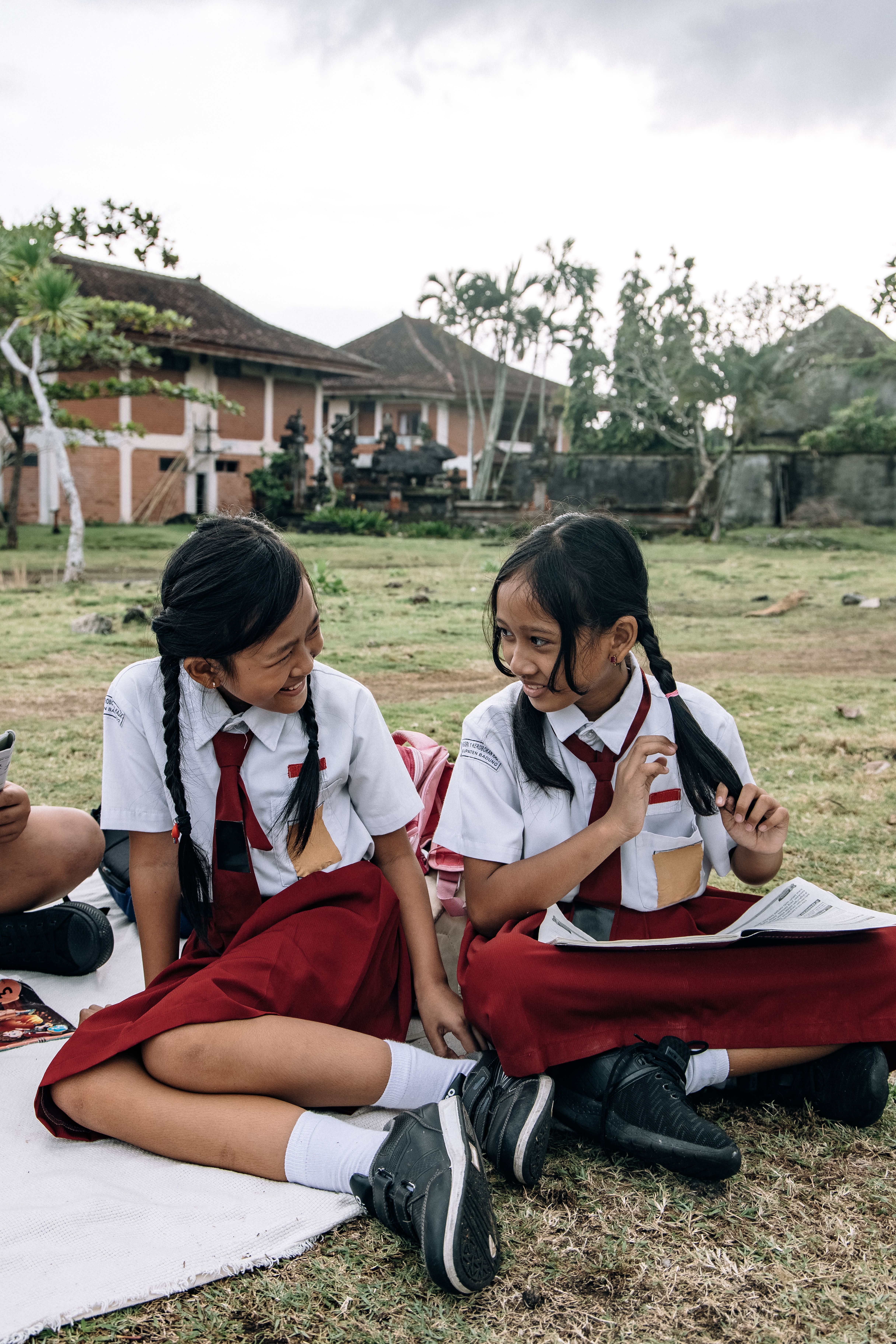 Children Studying on the Playground · Free Stock Photo