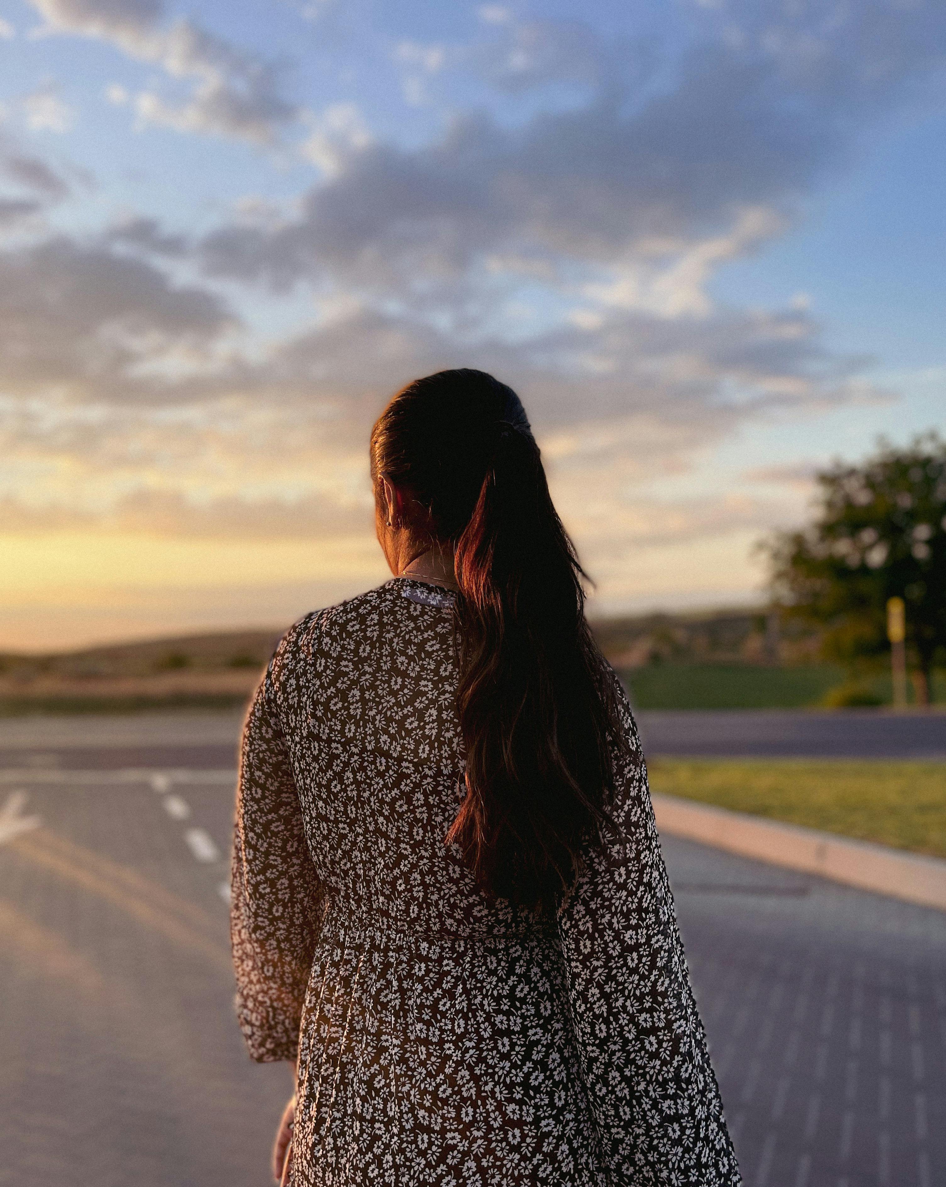A Woman Walking · Free Stock Photo