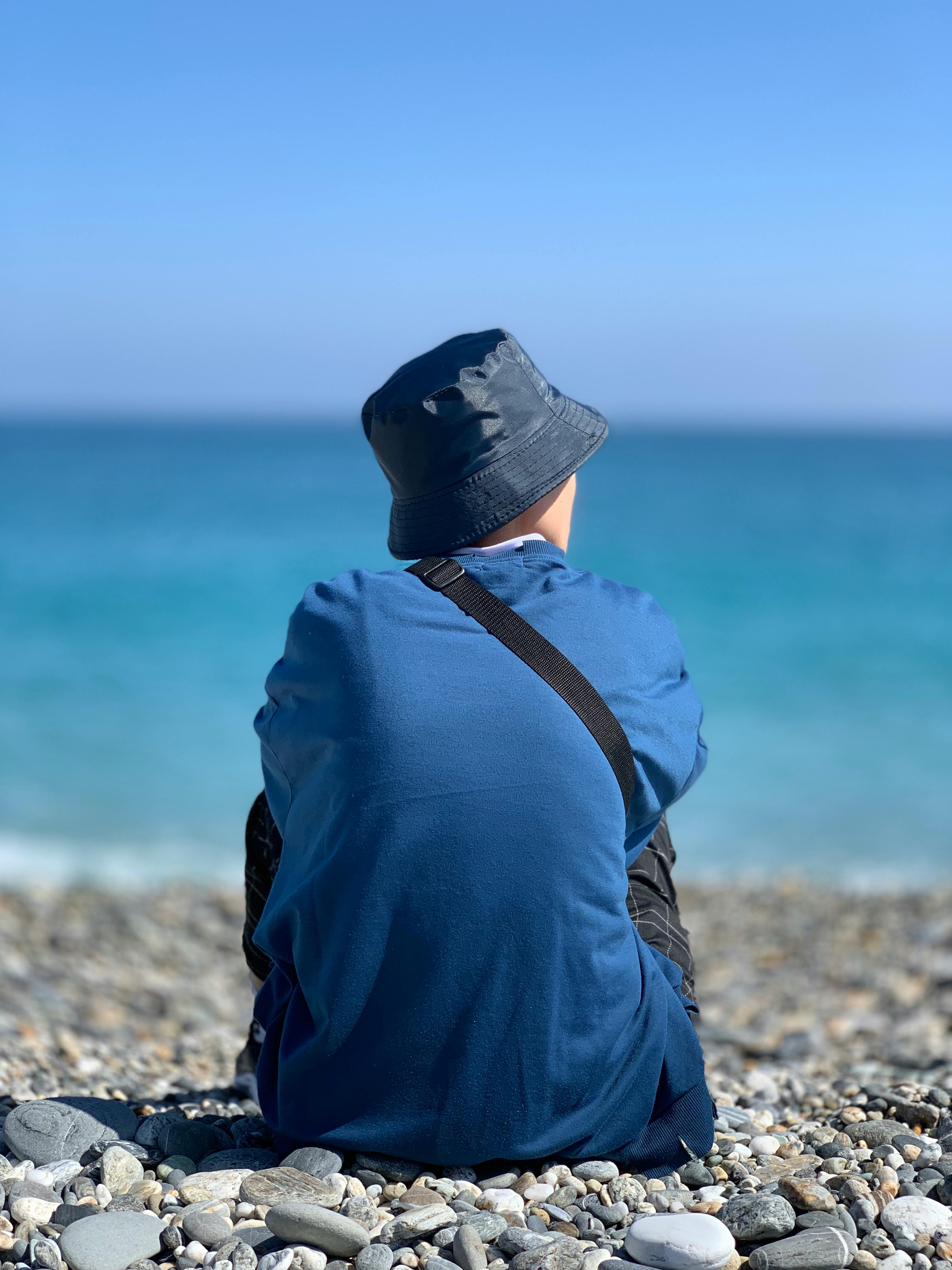 Man Sitting on Bough · Free Stock Photo