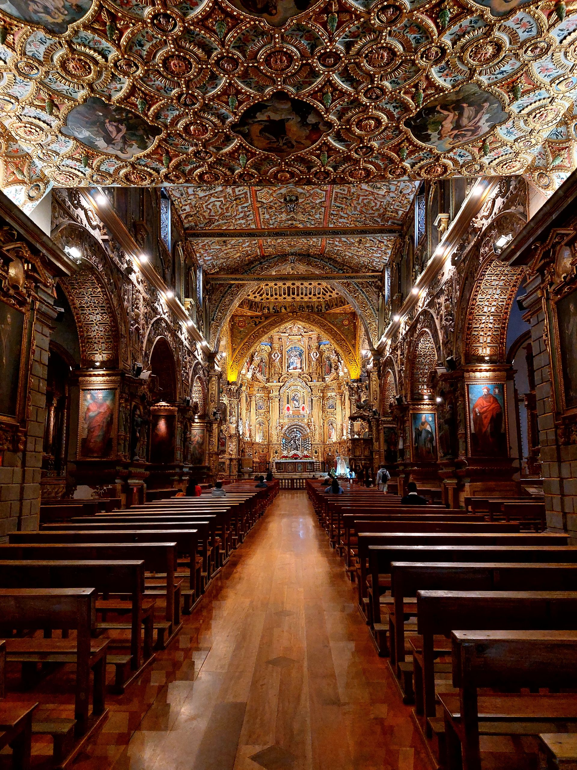 Interior of Medieval Stone Church Photo · Free Stock Photo