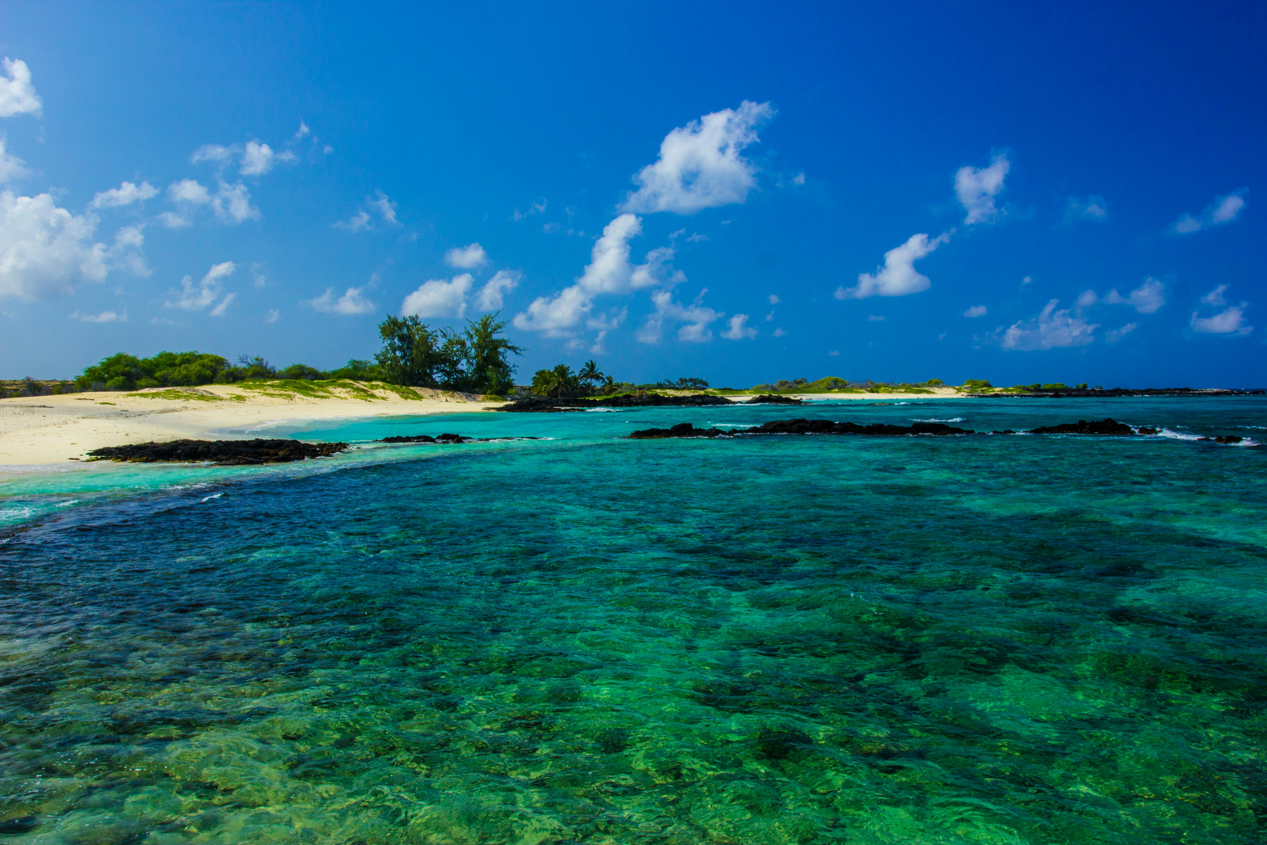 Photo of an Island in the Sea · Free Stock Photo