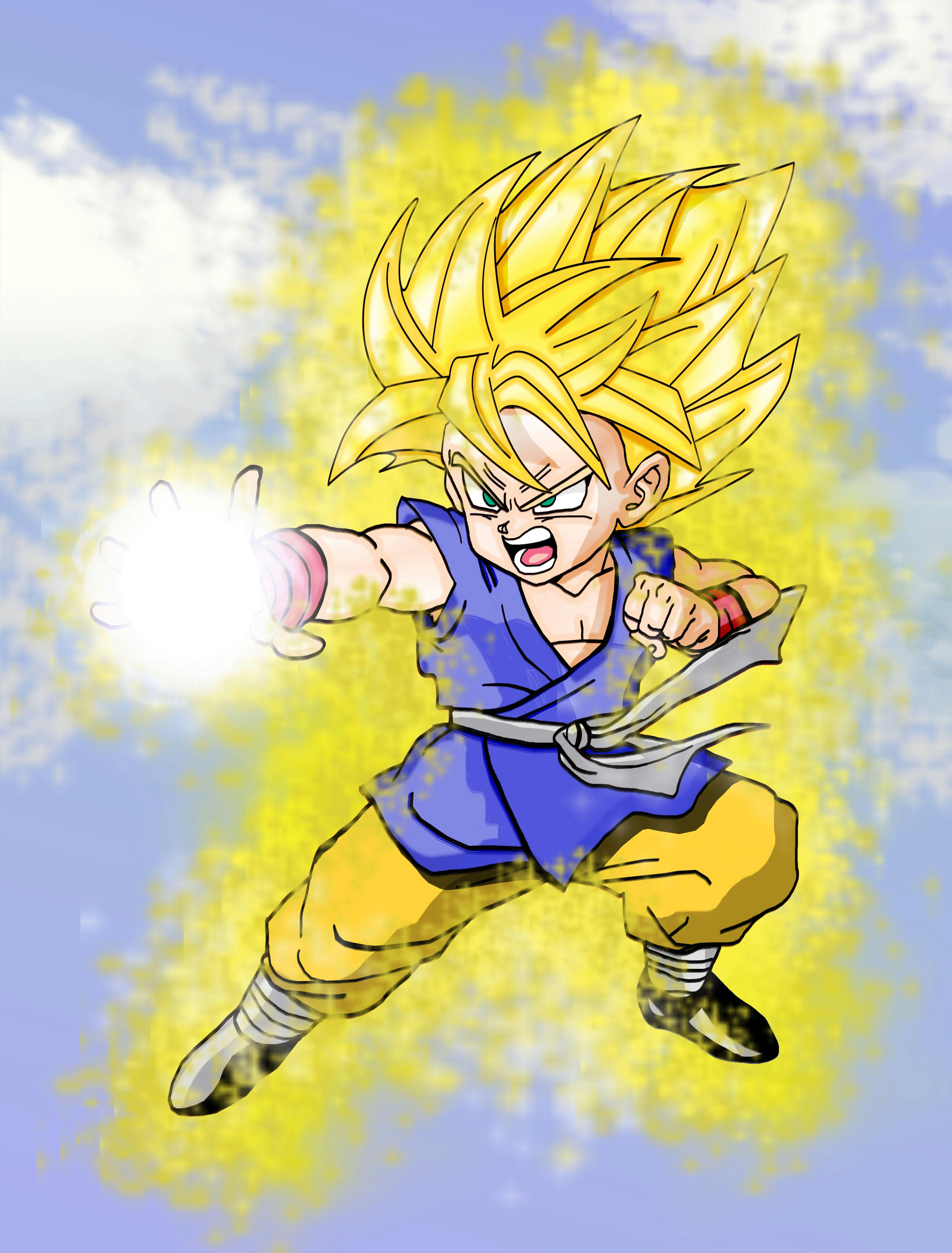 Free stock photo of Caulifla, DBS, digitalart