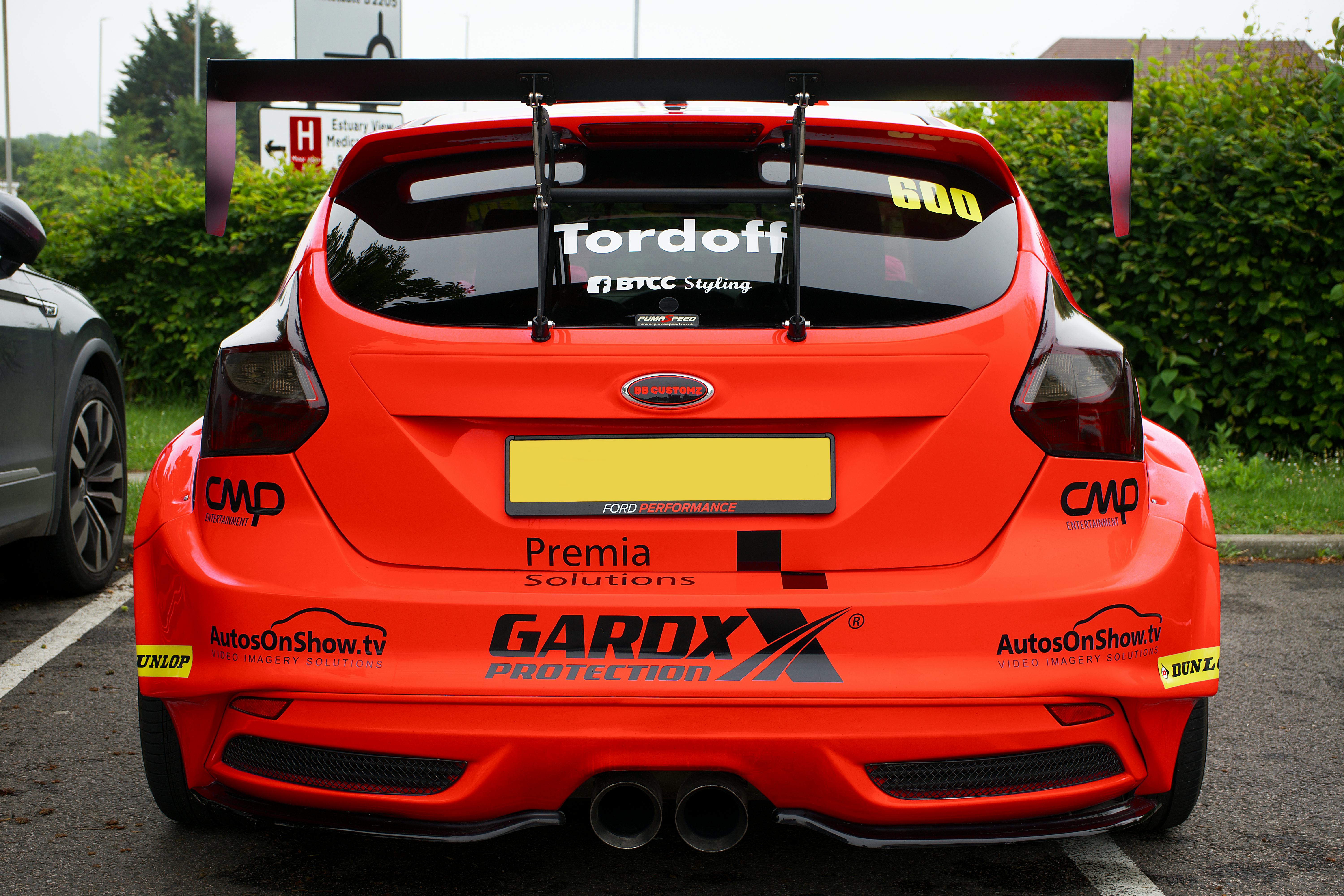 Rear View of a Subaru Sportscar · Free Stock Photo