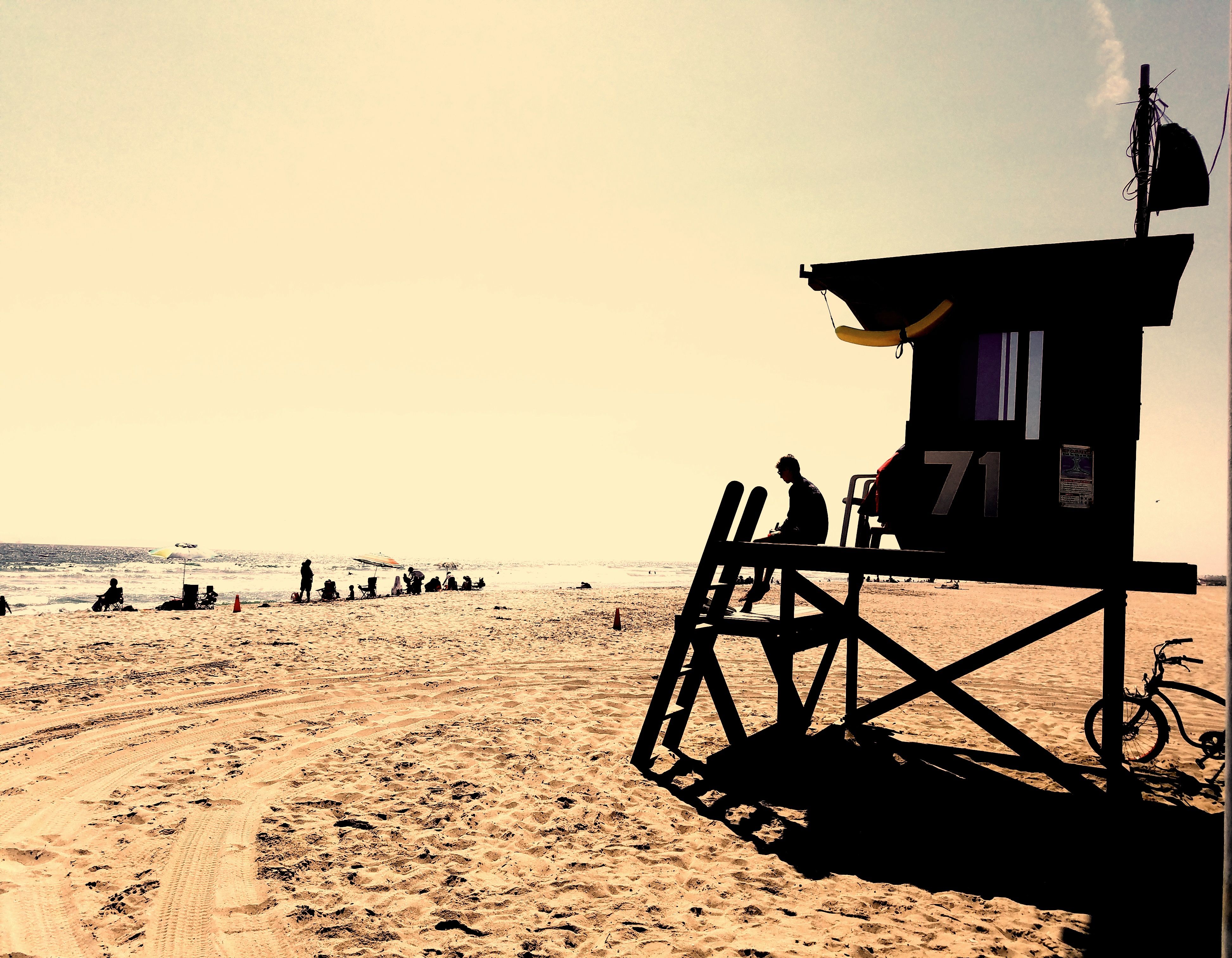 Lifeguard on the Beach · Free Stock Photo