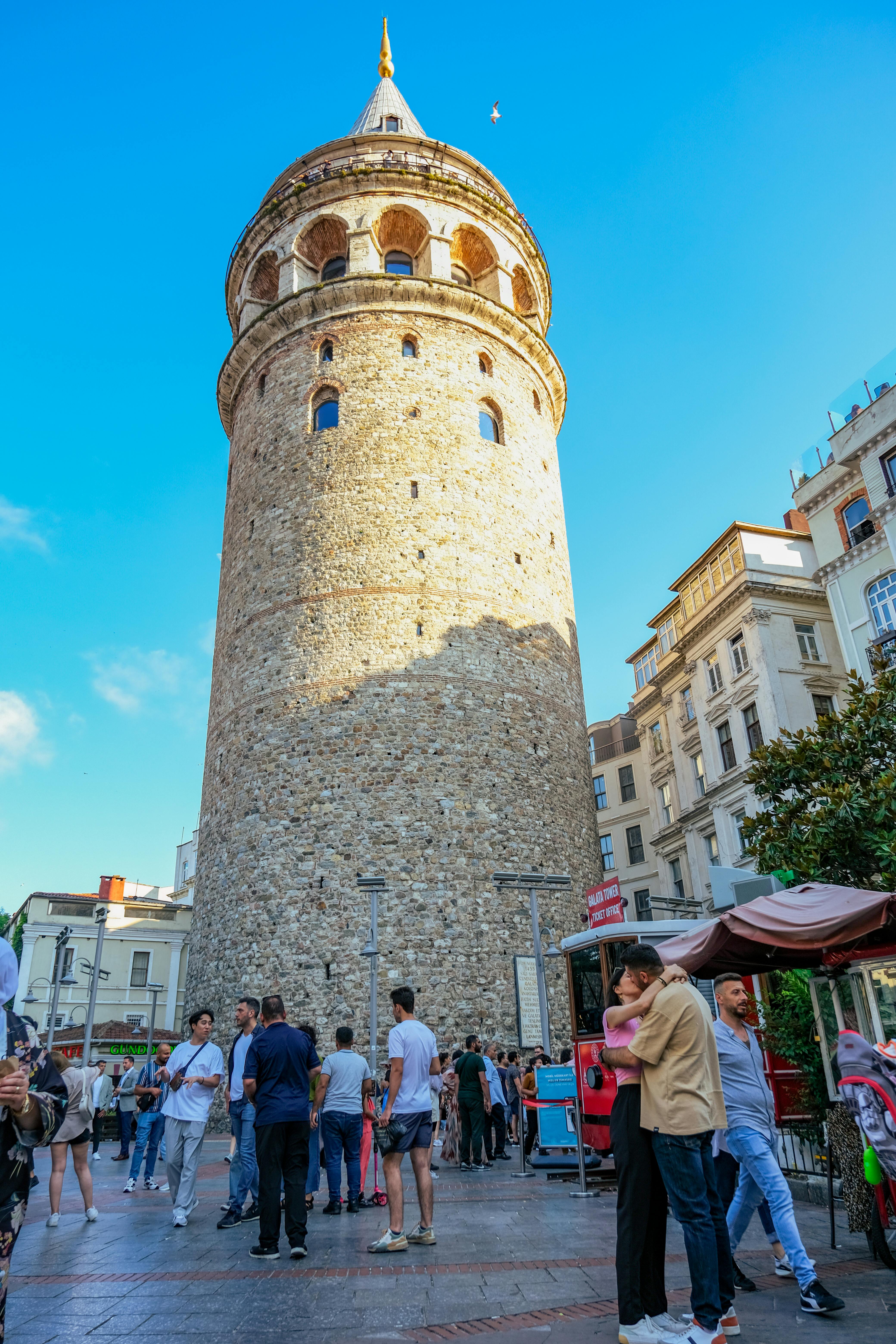 Low Angle Shot of the Bursa Clock Tower, Bursa, Turkey · Free Stock Photo