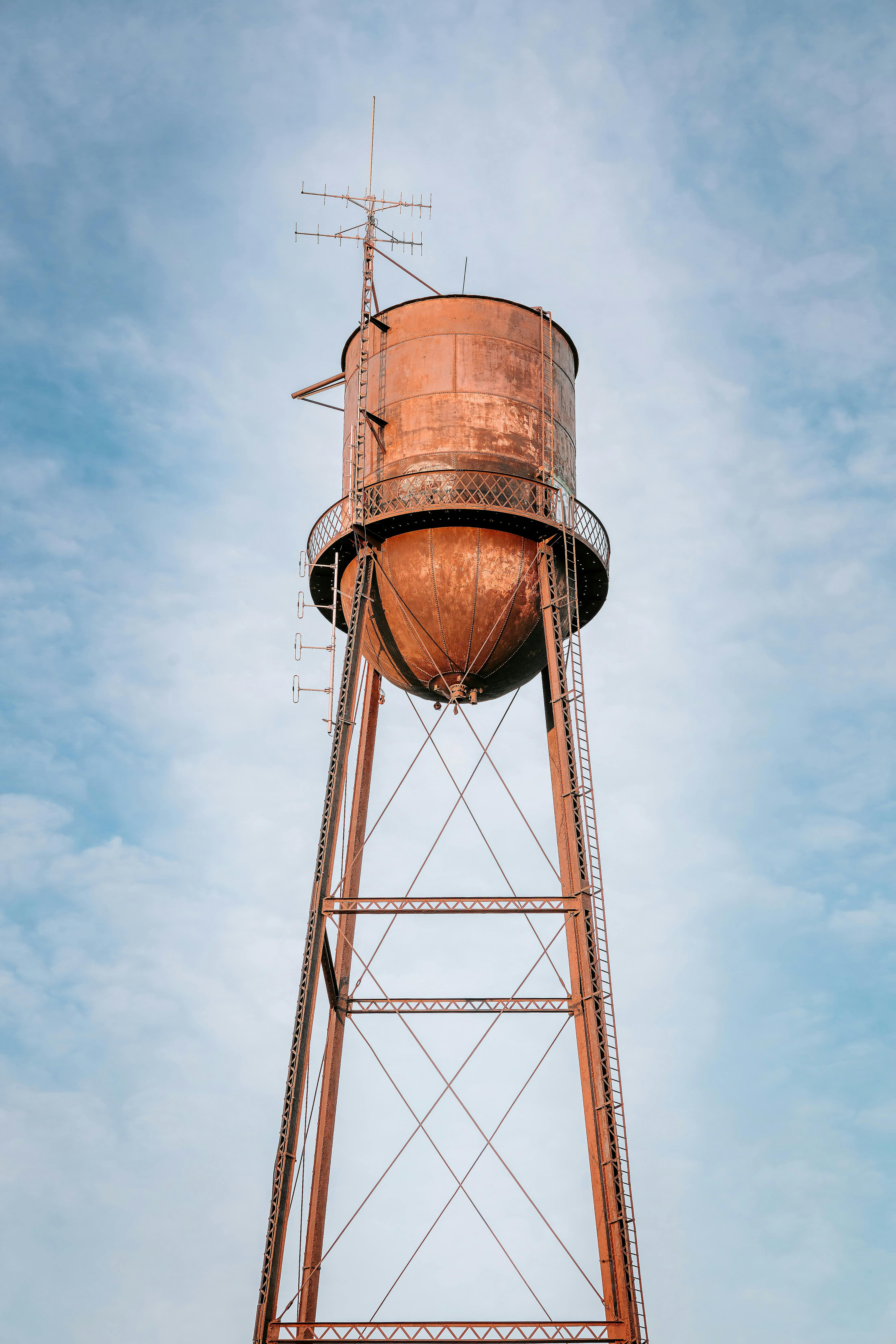 A Rusty Water Tank · Free Stock Photo