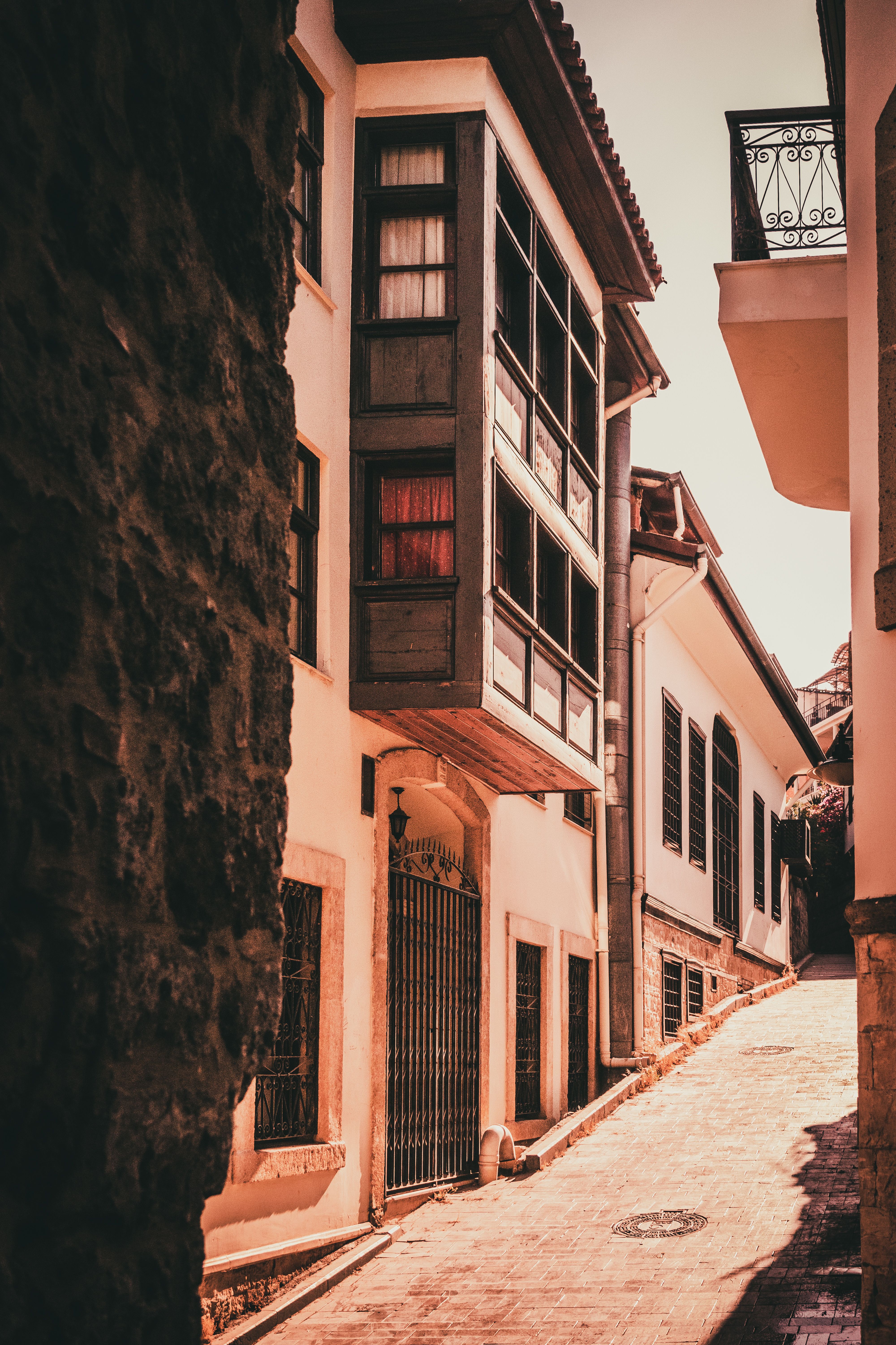 Photo of a Building with Old Fashion Facade · Free Stock Photo