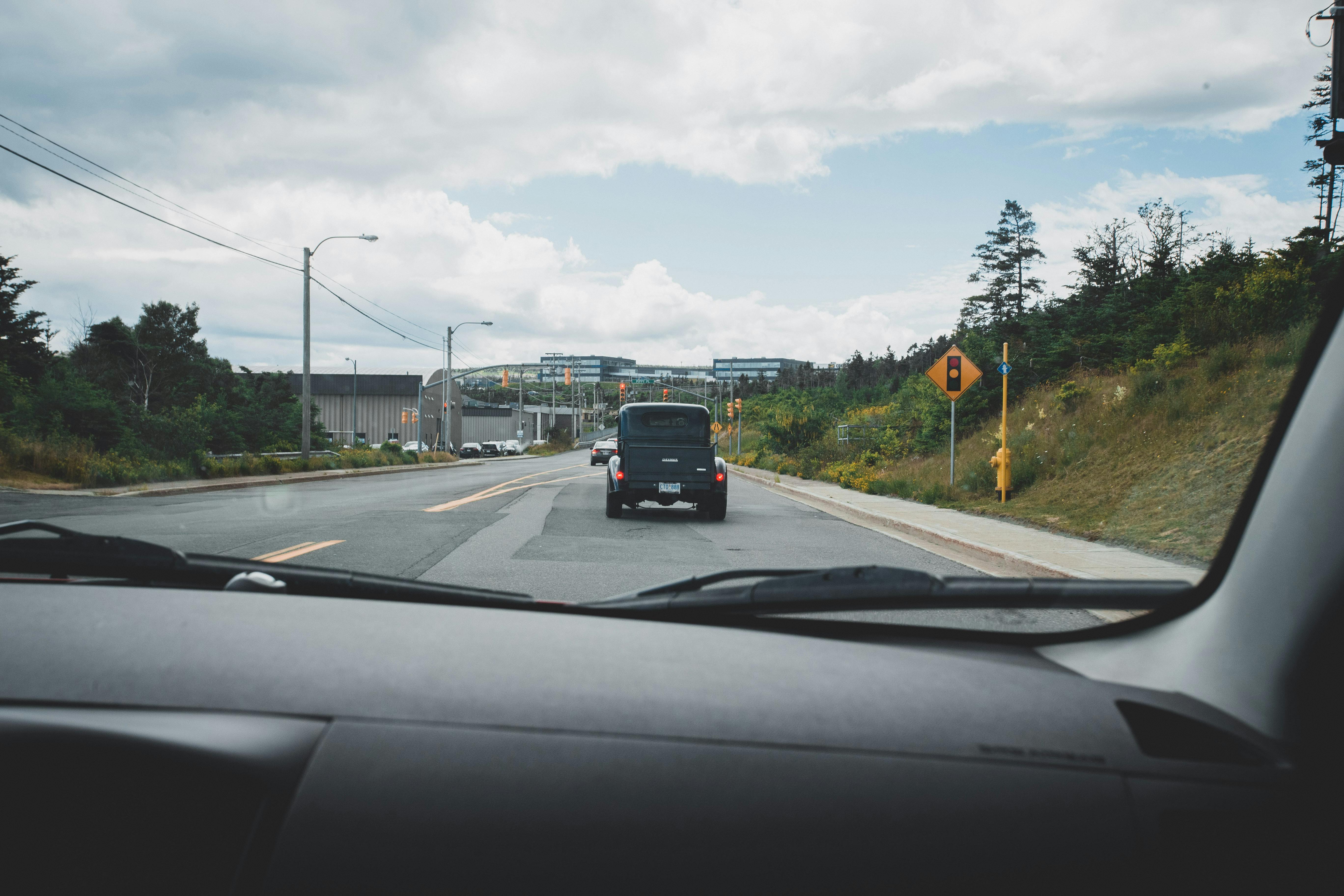 Teska Cybertruck on the Road · Free Stock Photo