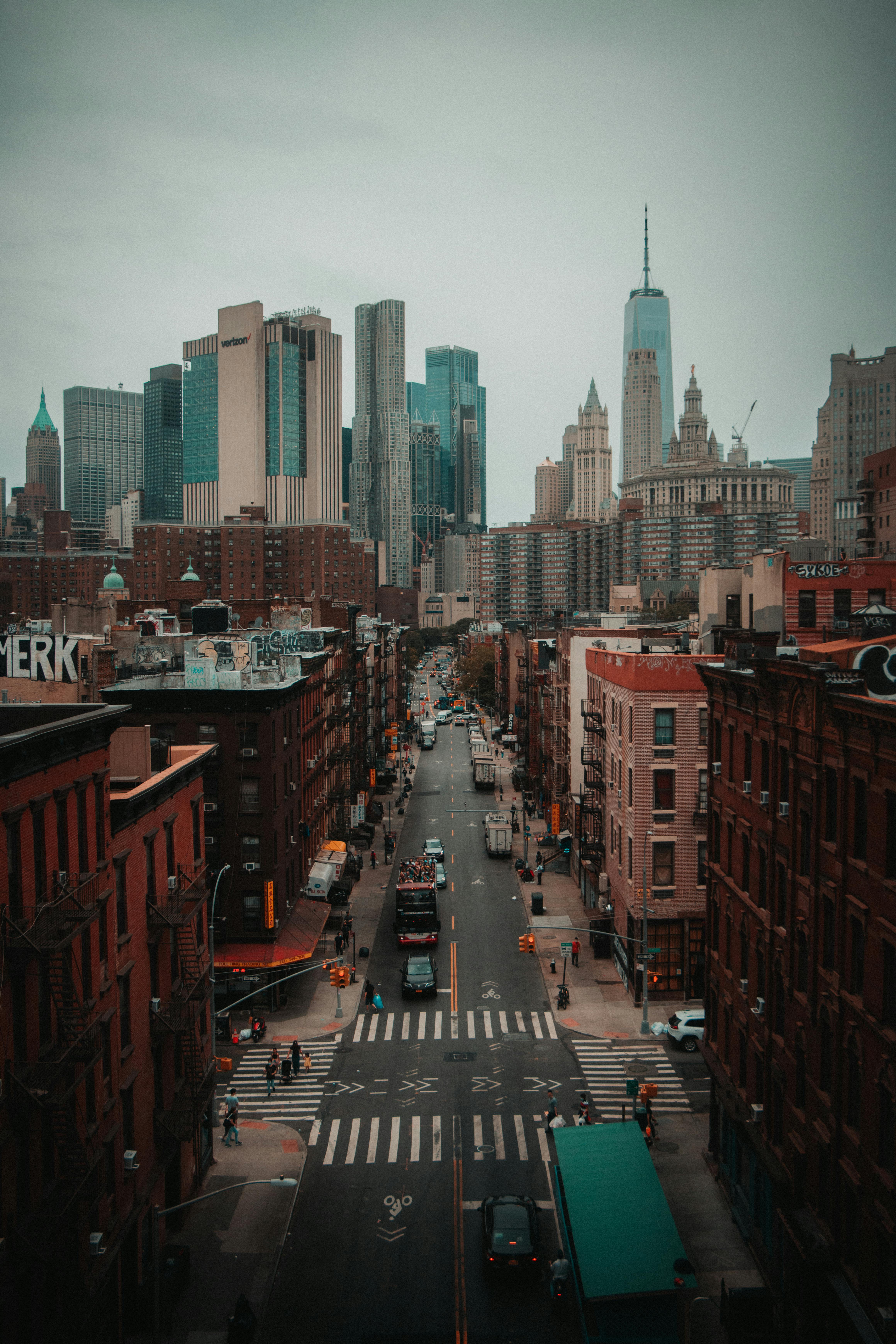 Aerial View of City Buildings · Free Stock Photo