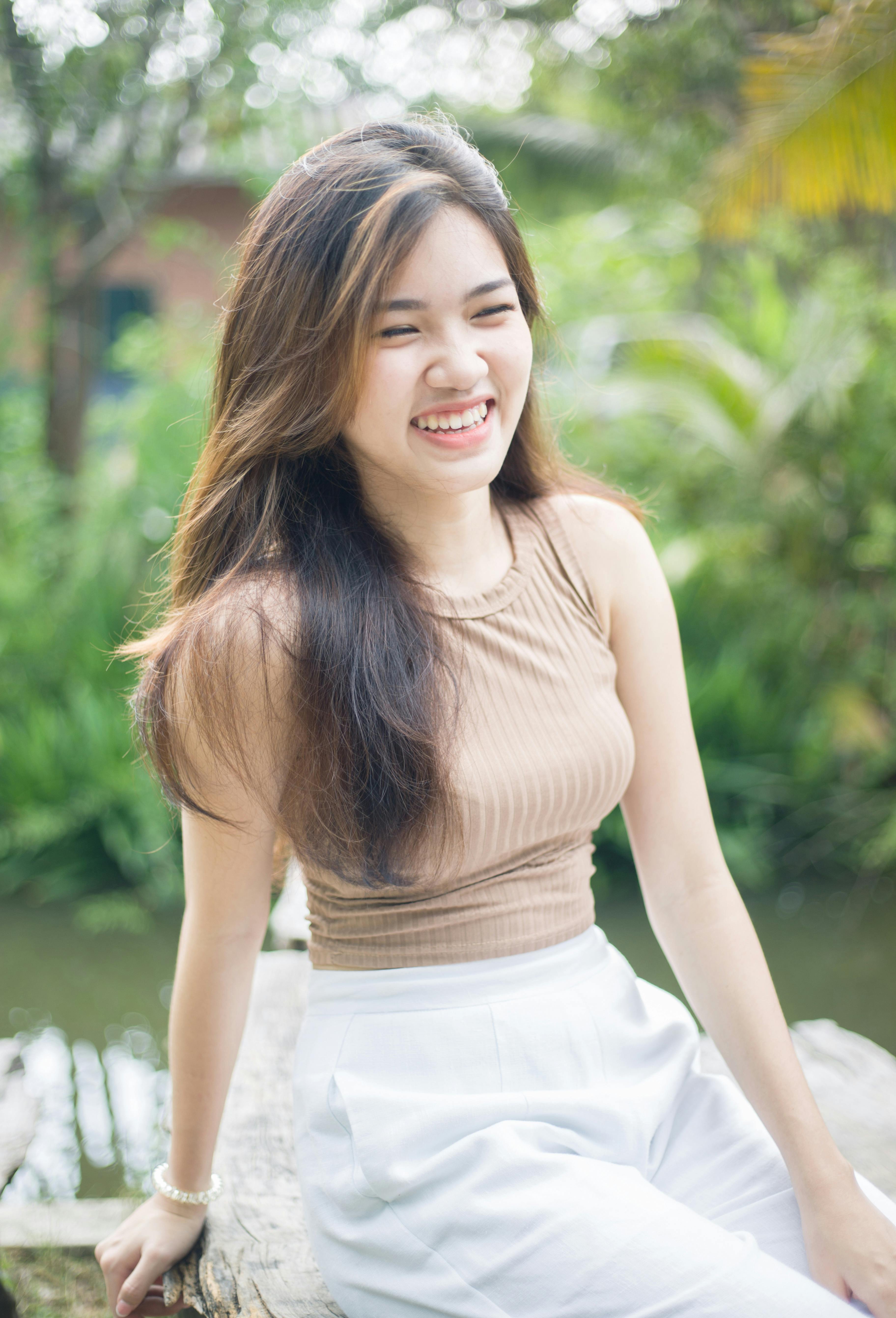 Cute Smiling Woman · Free Stock Photo