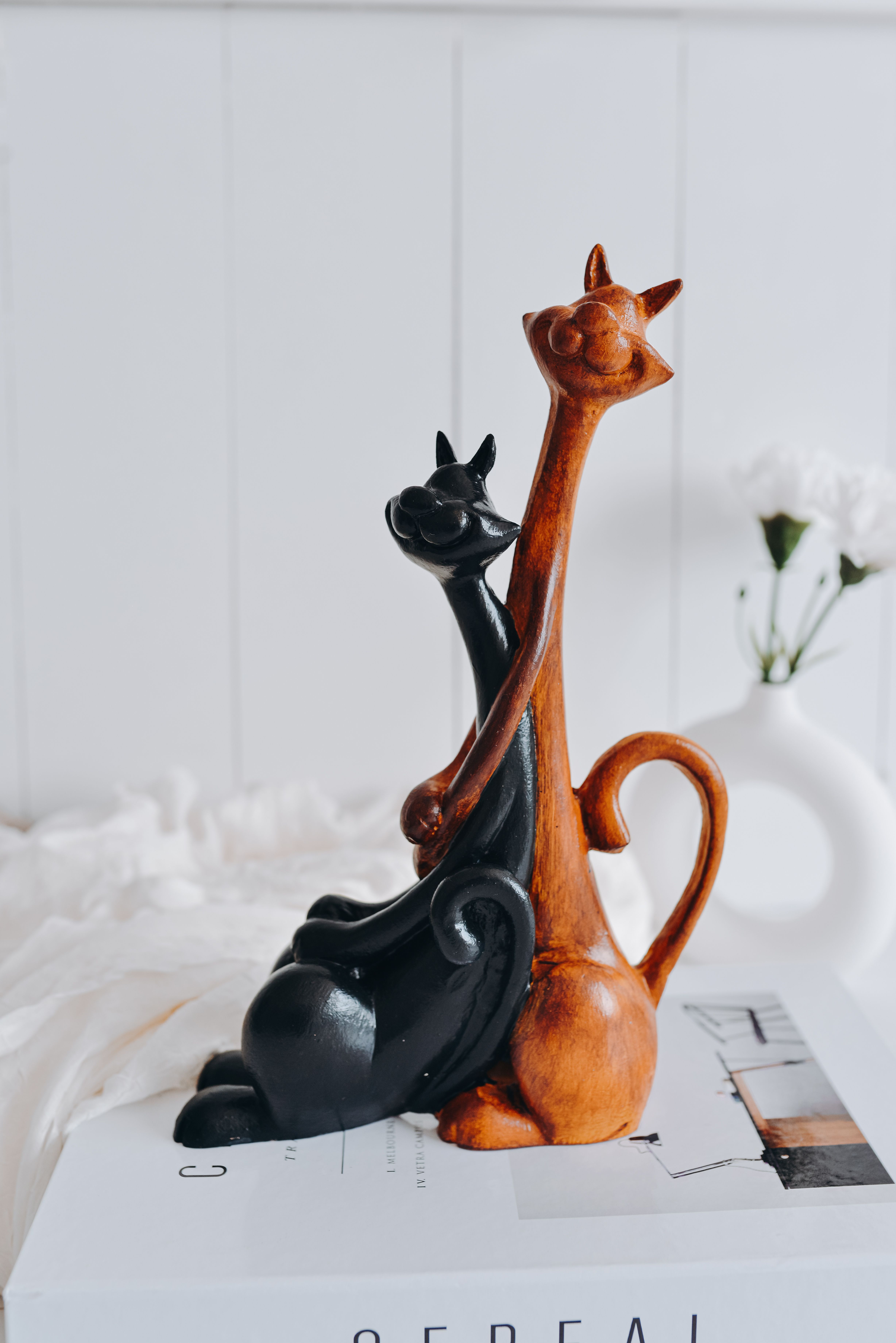 Decorative Cats Figurine · Free Stock Photo
