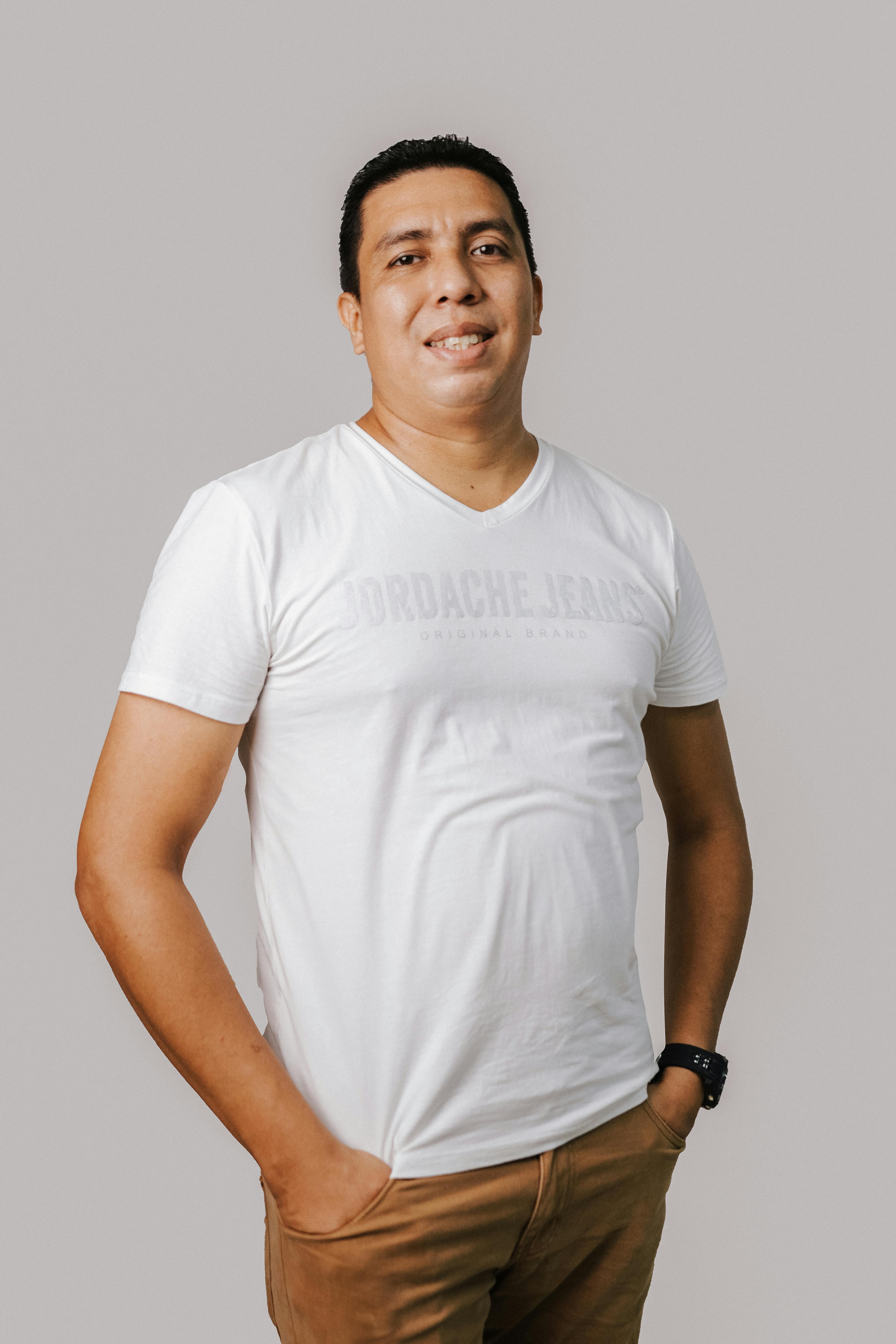 Man Posing with Hands inside Pockets · Free Stock Photo