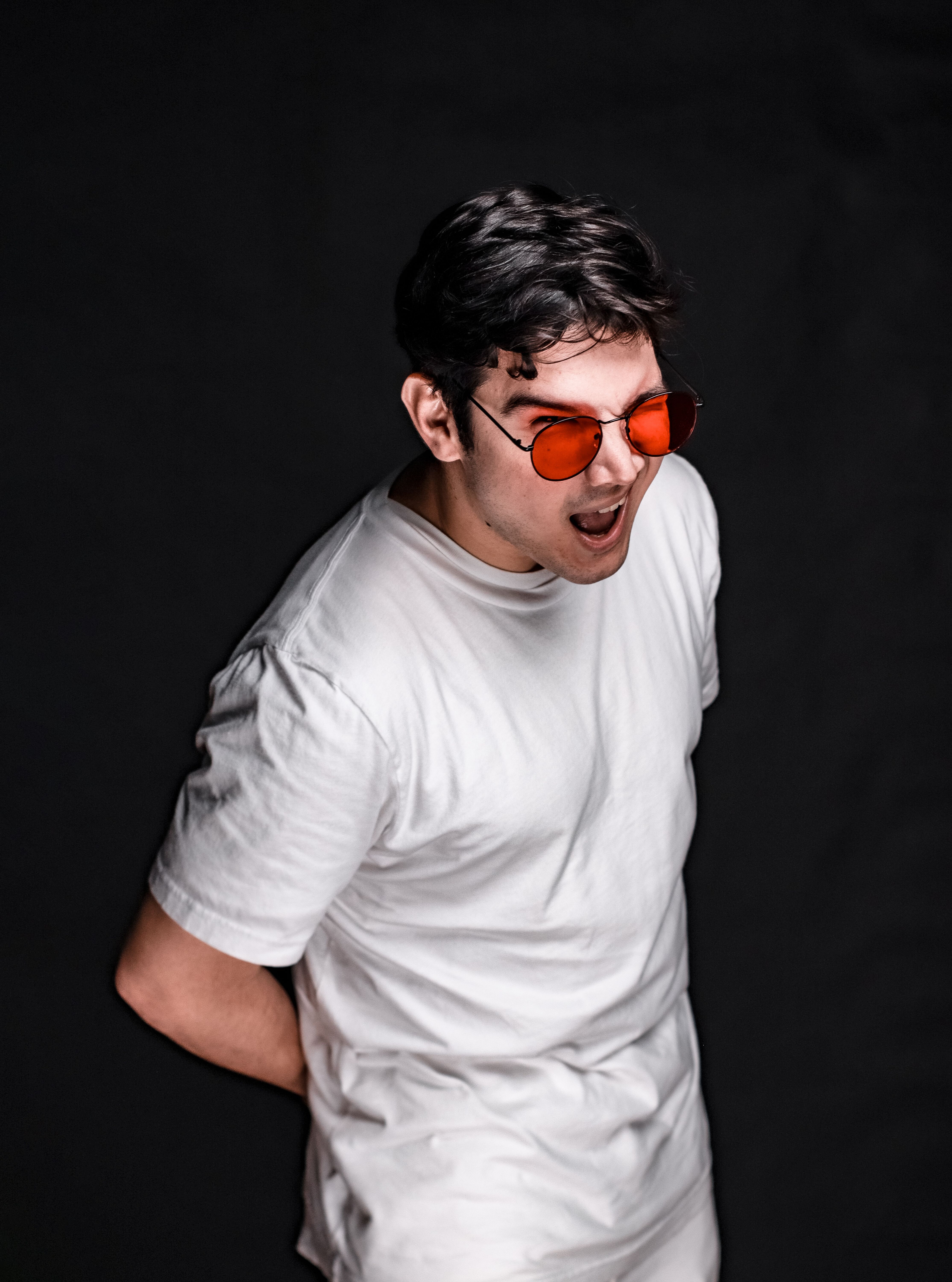 Men Posing in White T Shirts and Jeans · Free Stock Photo