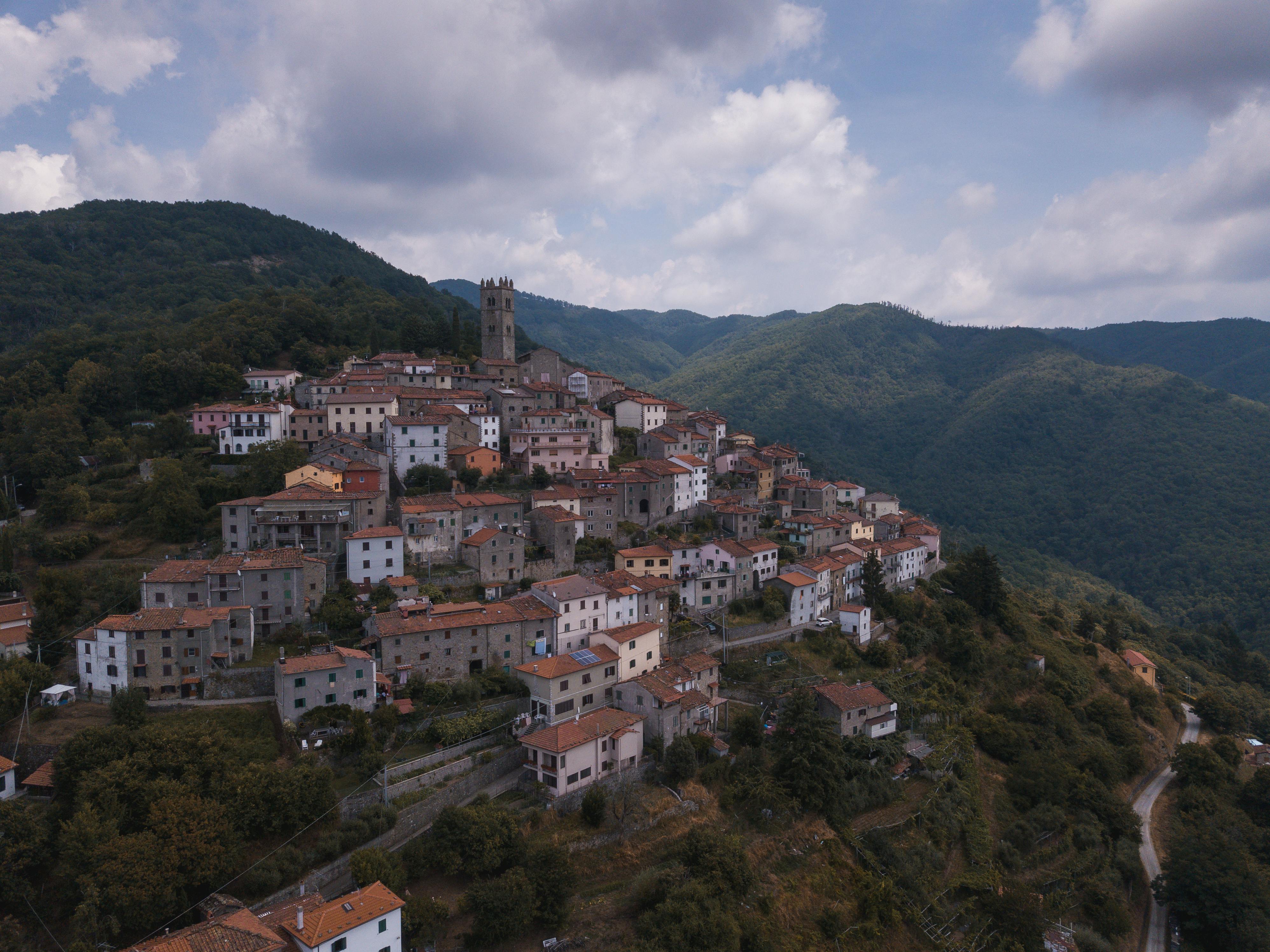 Free stock photo of drone, italy, landscape