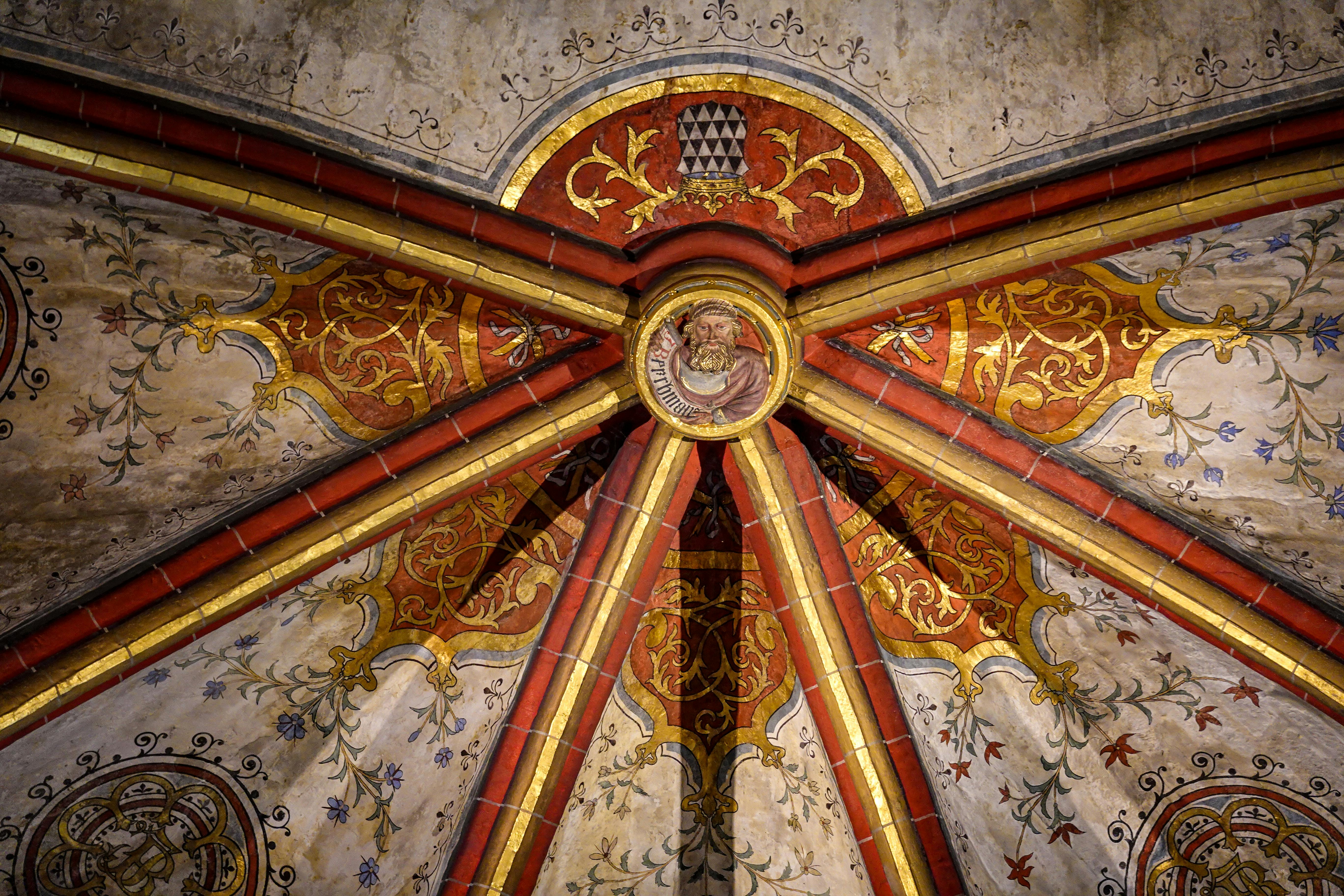 Medieval Ornate Ceiling · Free Stock Photo