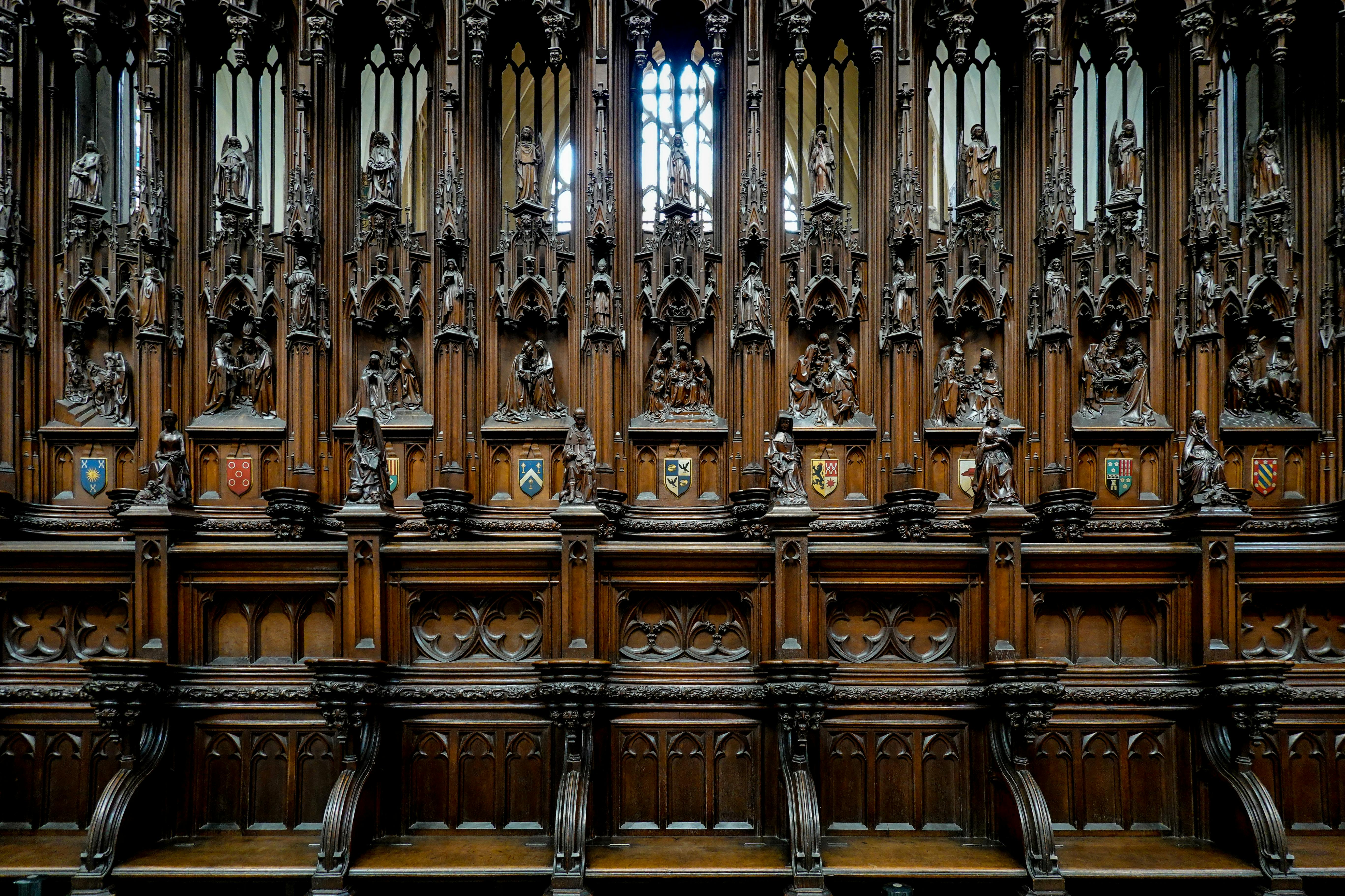 Wooden Gothic Choir · Free Stock Photo
