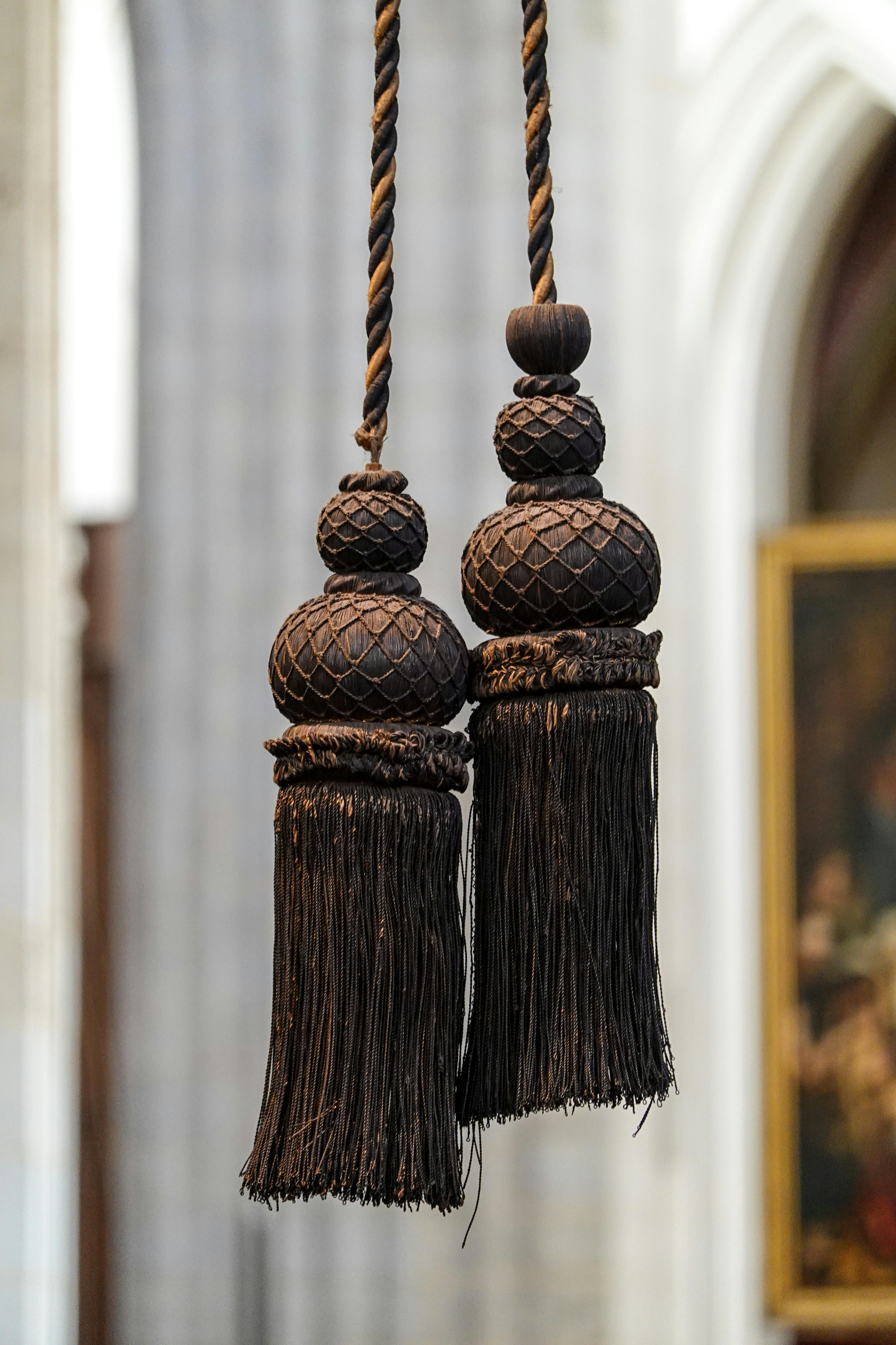 Brown Tassels in Close-up Photography · Free Stock Photo