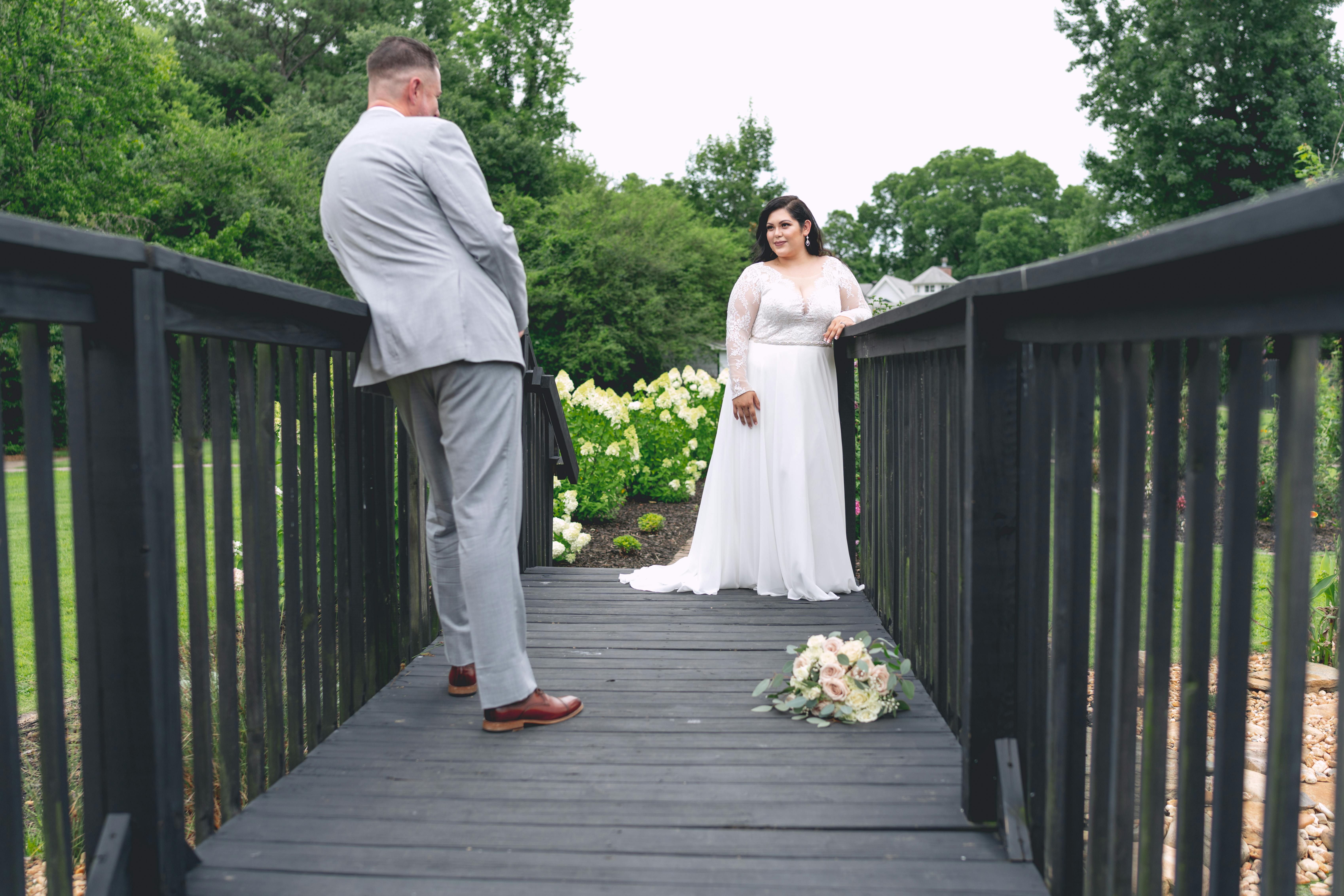 A Groom Kissing the Hand of His Bride · Free Stock Photo