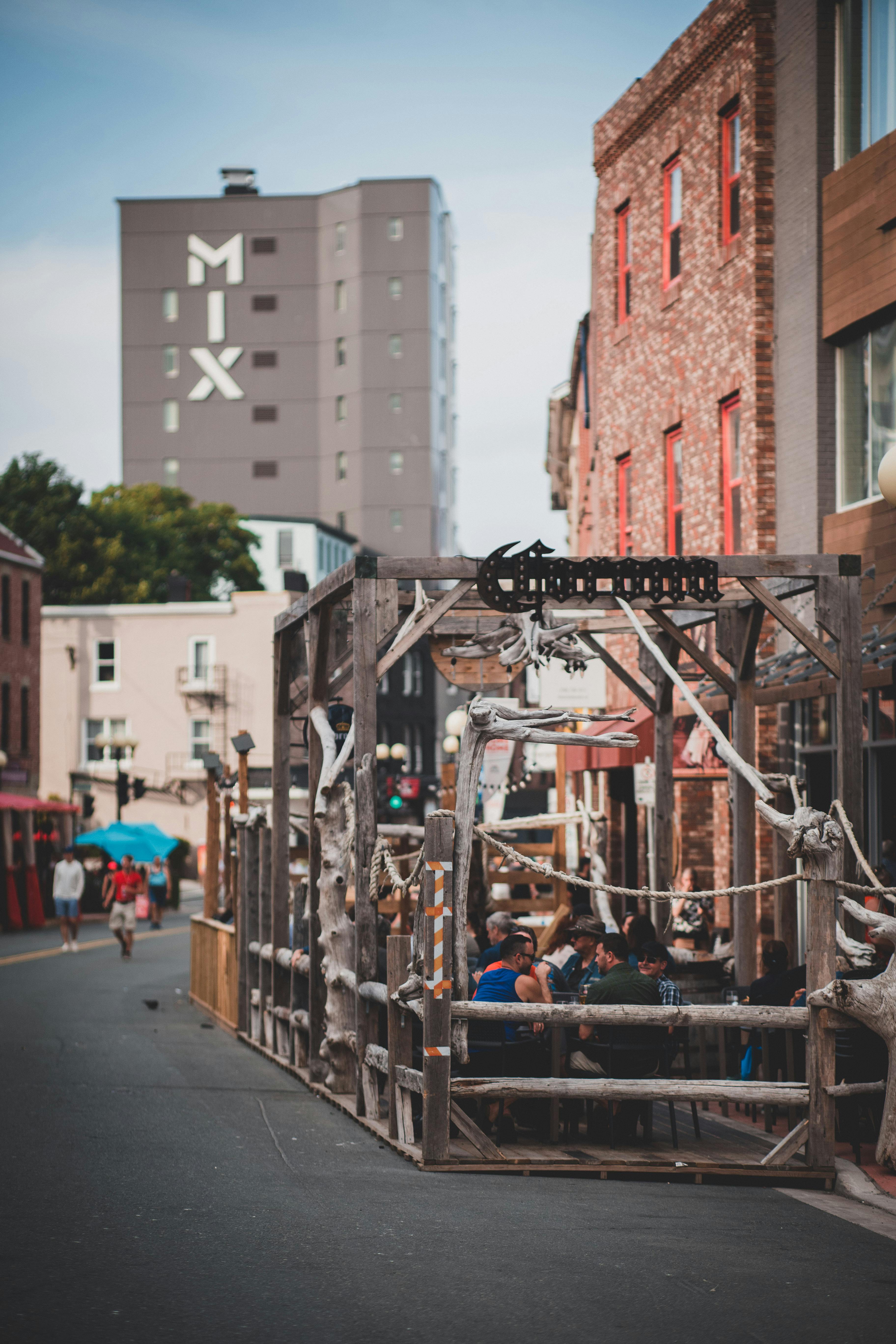 Wooden Hut with Hand Painted Signs · Free Stock Photo