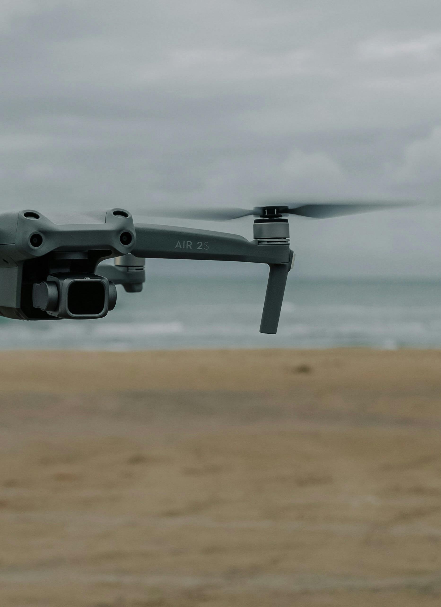 White Drone Flying · Free Stock Photo