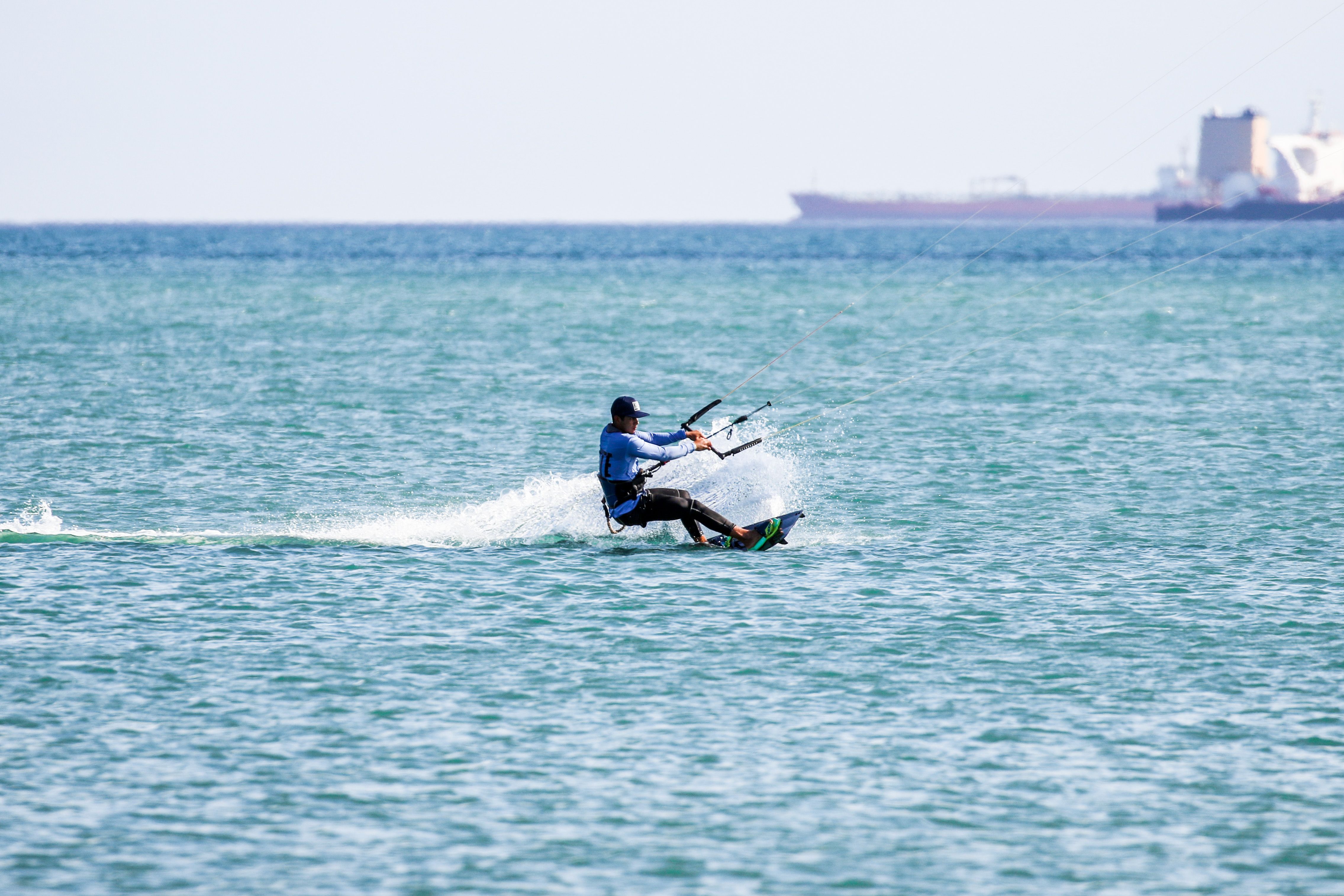 A People Doing Kitesurfing · Free Stock Photo