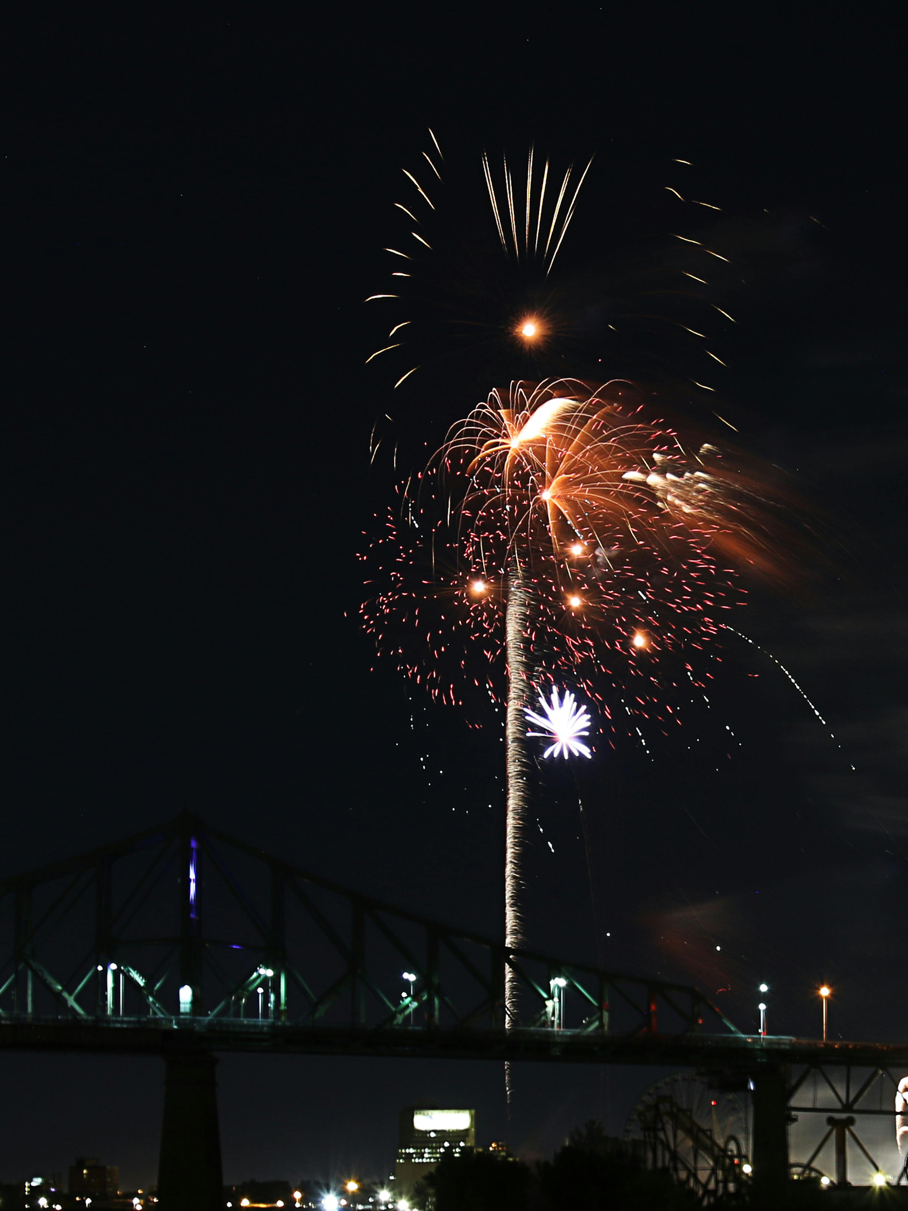 Fireworks Display during Night Time · Free Stock Photo