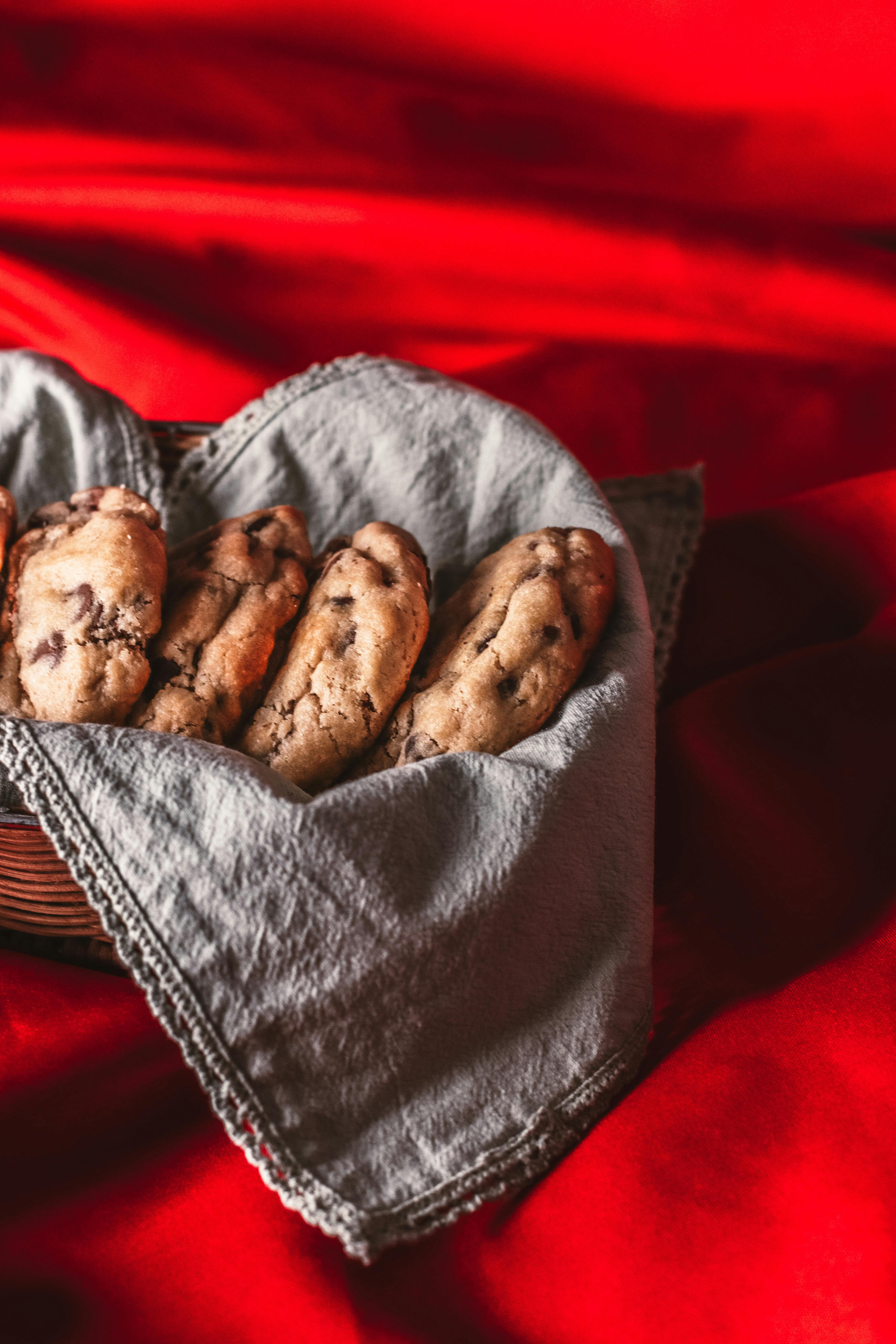 Cookies in Ceramic Plates · Free Stock Photo