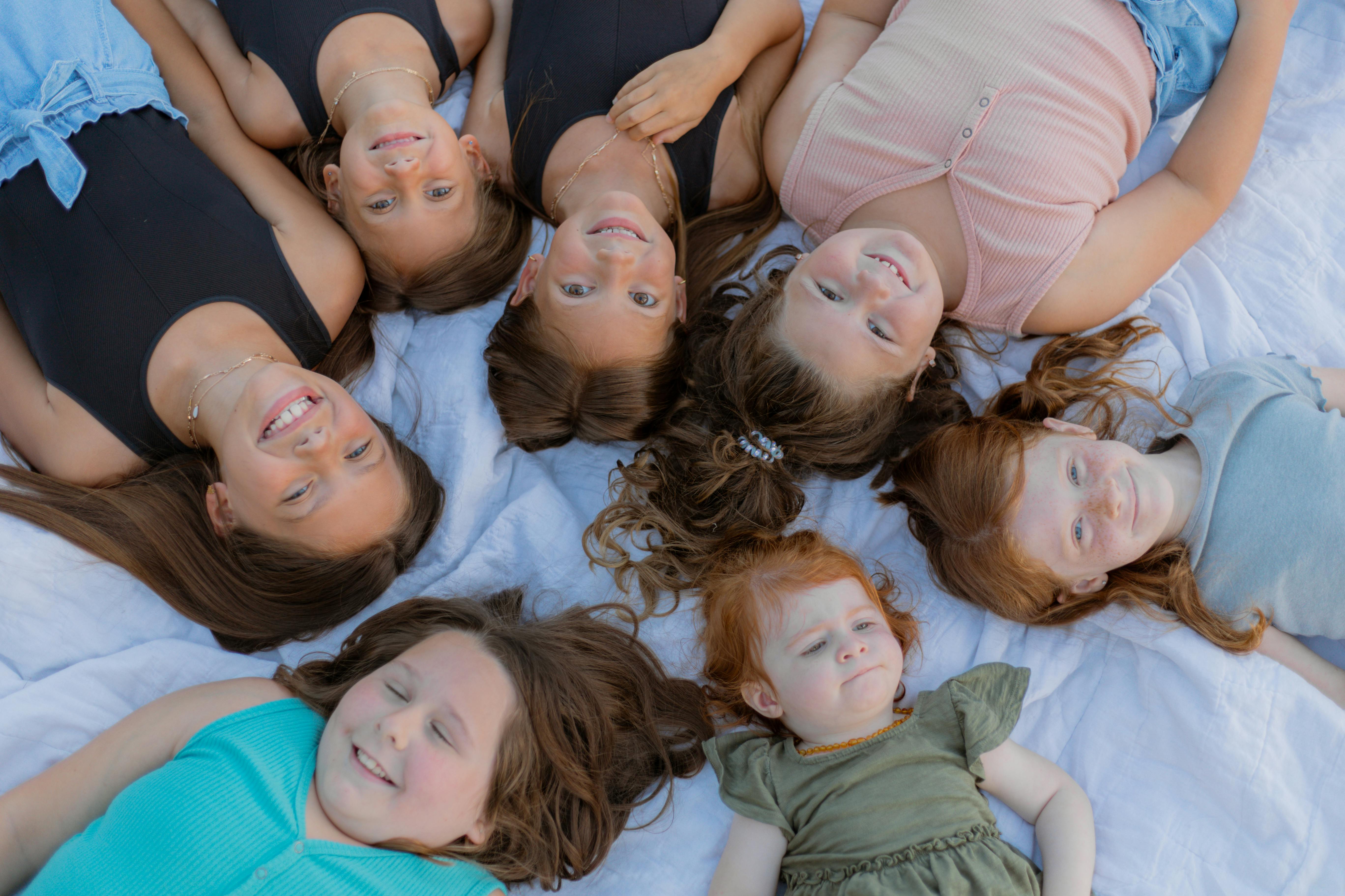 Photo of a Group of Girls Standing · Free Stock Photo